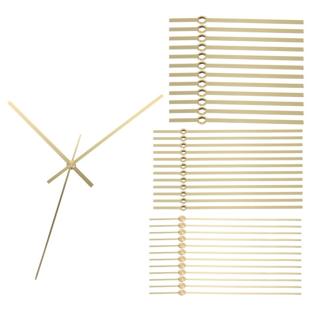 Uxcell Clock Hands, 12 Set Clock Hands Kits Clock Mechanism Movement ...