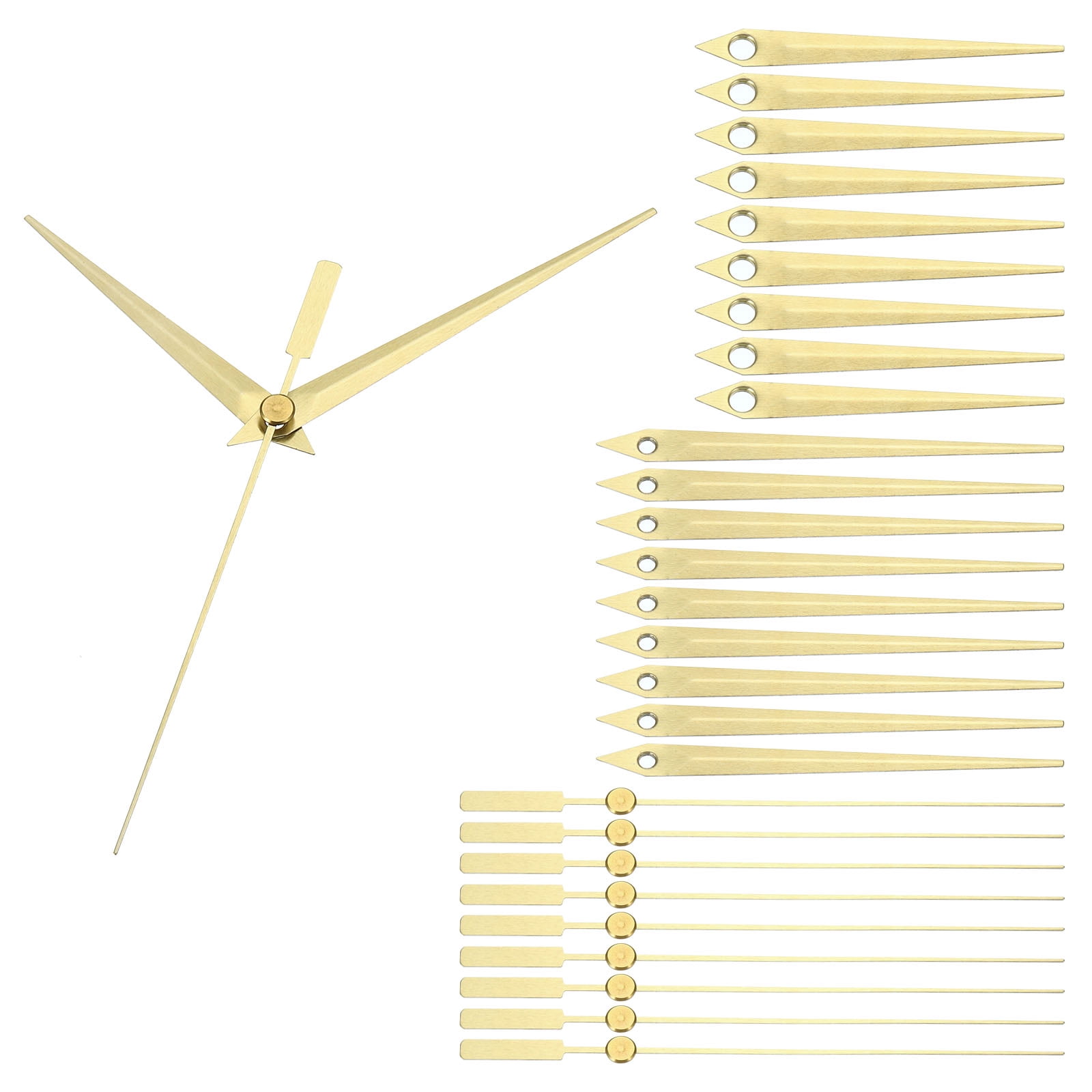 Uxcell Clock Hands Kit, 10 Set Clock Hands Kits Clock Mechanism ...