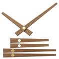 Uxcell Clock Hands Kit, 3 Set Wooden Clock Mechanism Movement Wall ...