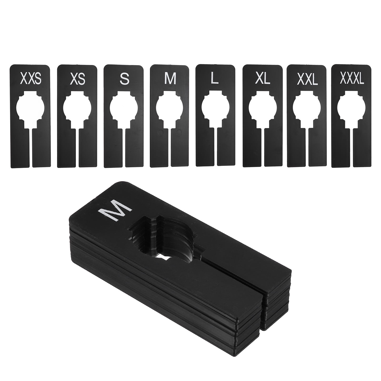 Uxcell Clothes Dividers,16 Pack Rectangle Closet Rack Dividers Clothing ...