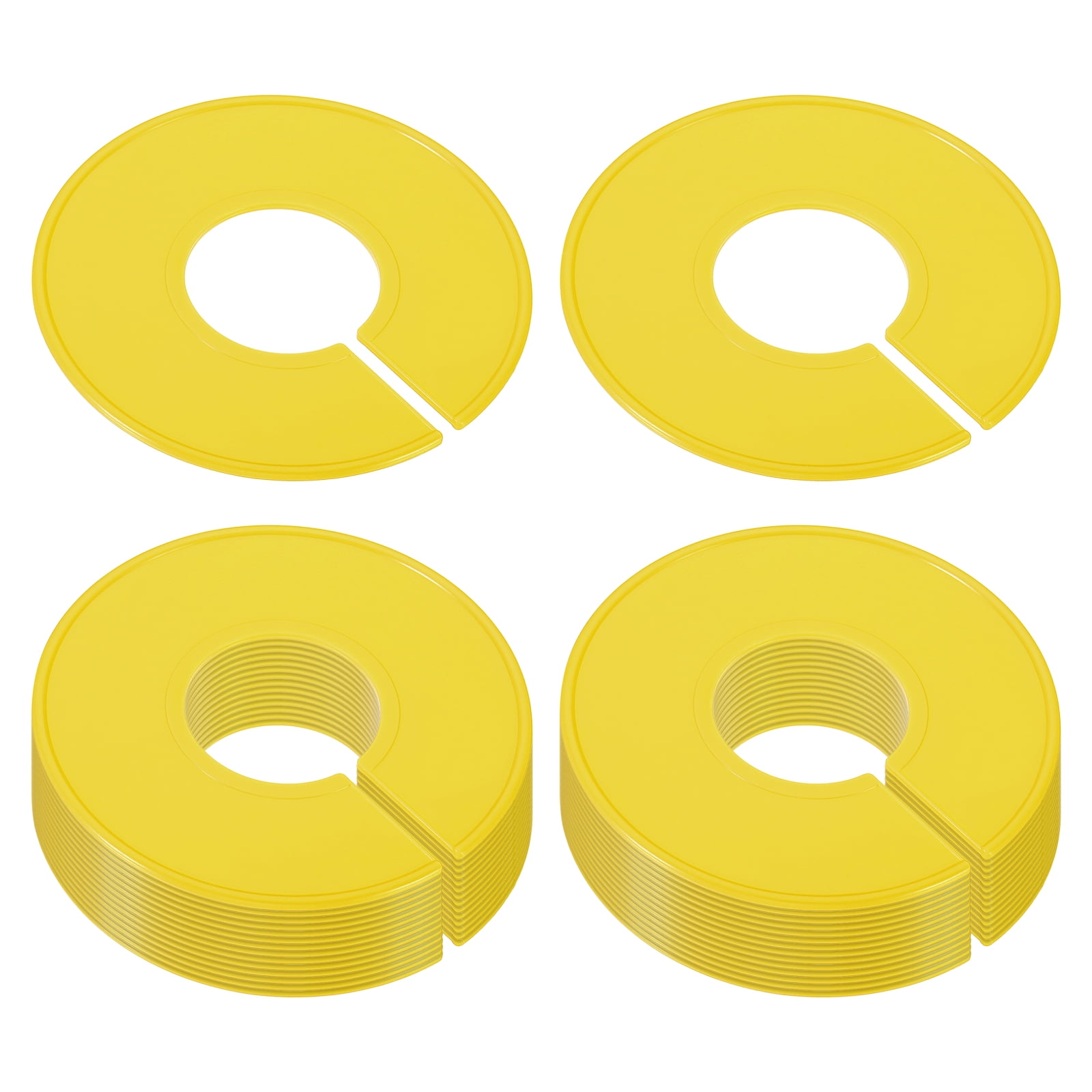 Uxcell Clothes Dividers, Closet Clothing Rack Dividers Blank Round ...