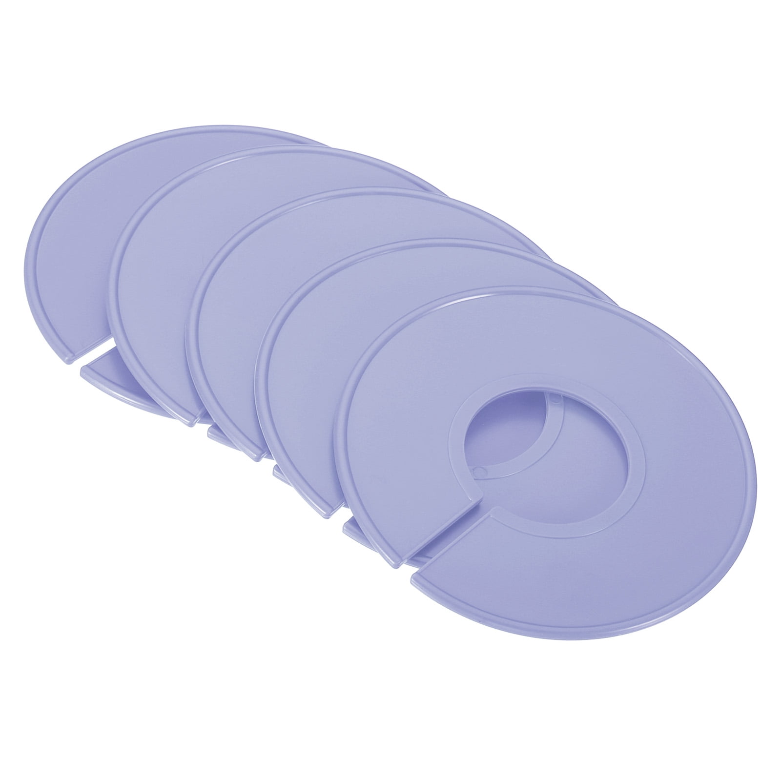 Uxcell Clothes Dividers, Closet Clothing Rack Size Dividers Blank Round ...