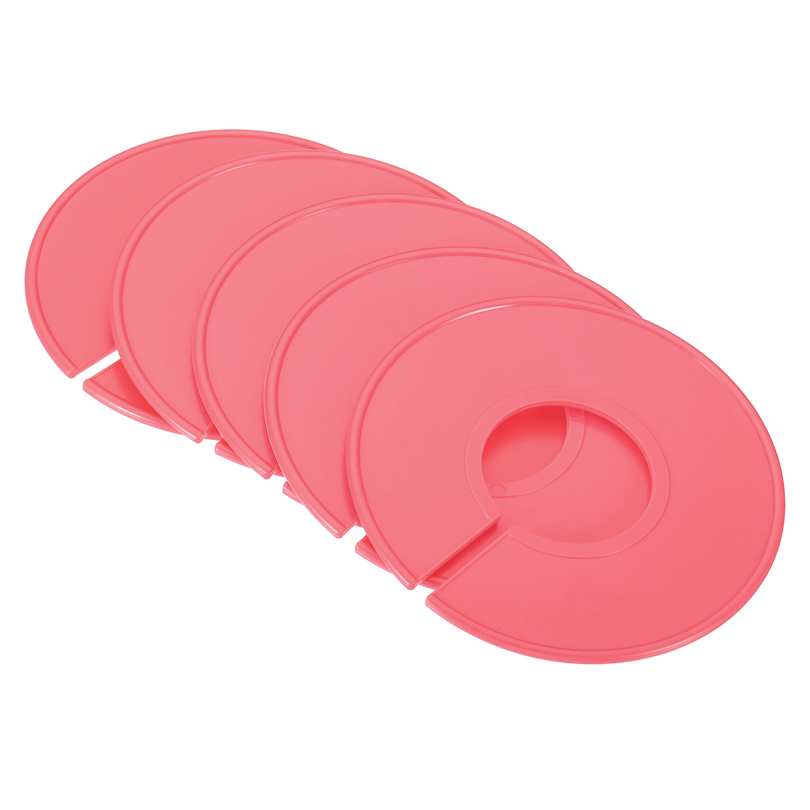 Uxcell Clothes Dividers, Closet Clothing Rack Size Dividers Blank Round ...