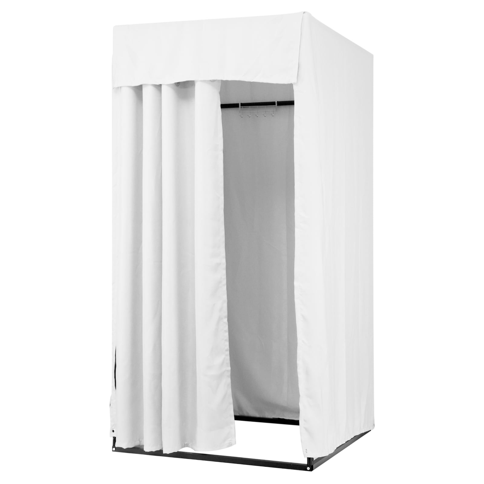 Uxcell Clothing Store Changing Room with Shade Curtains for Clothing ...