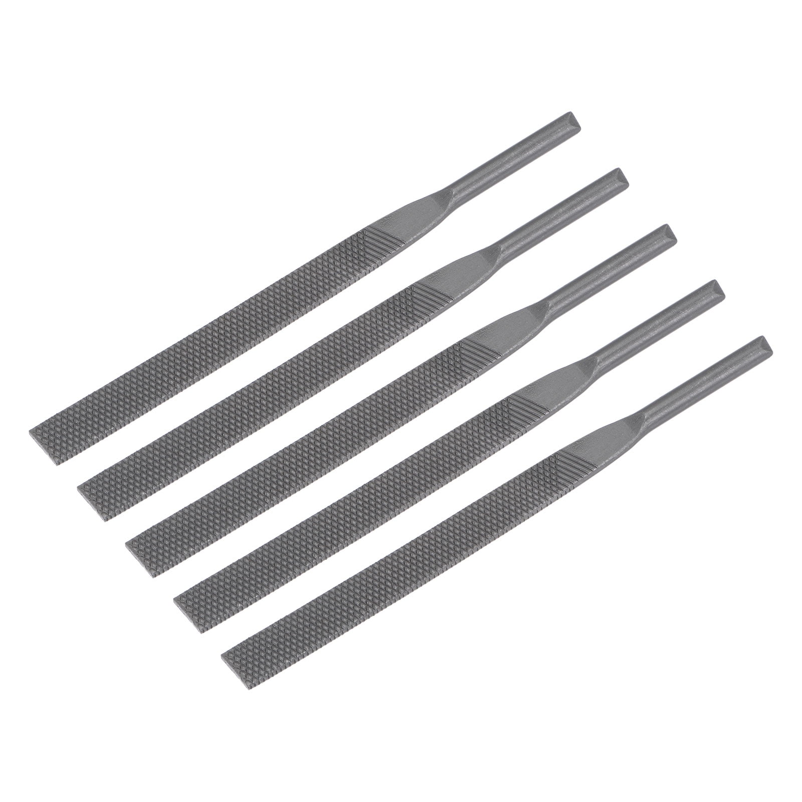 Uxcell Coarse Tooth 5mmx125mm Flat File Grinding Tool Pneumatic Air ...