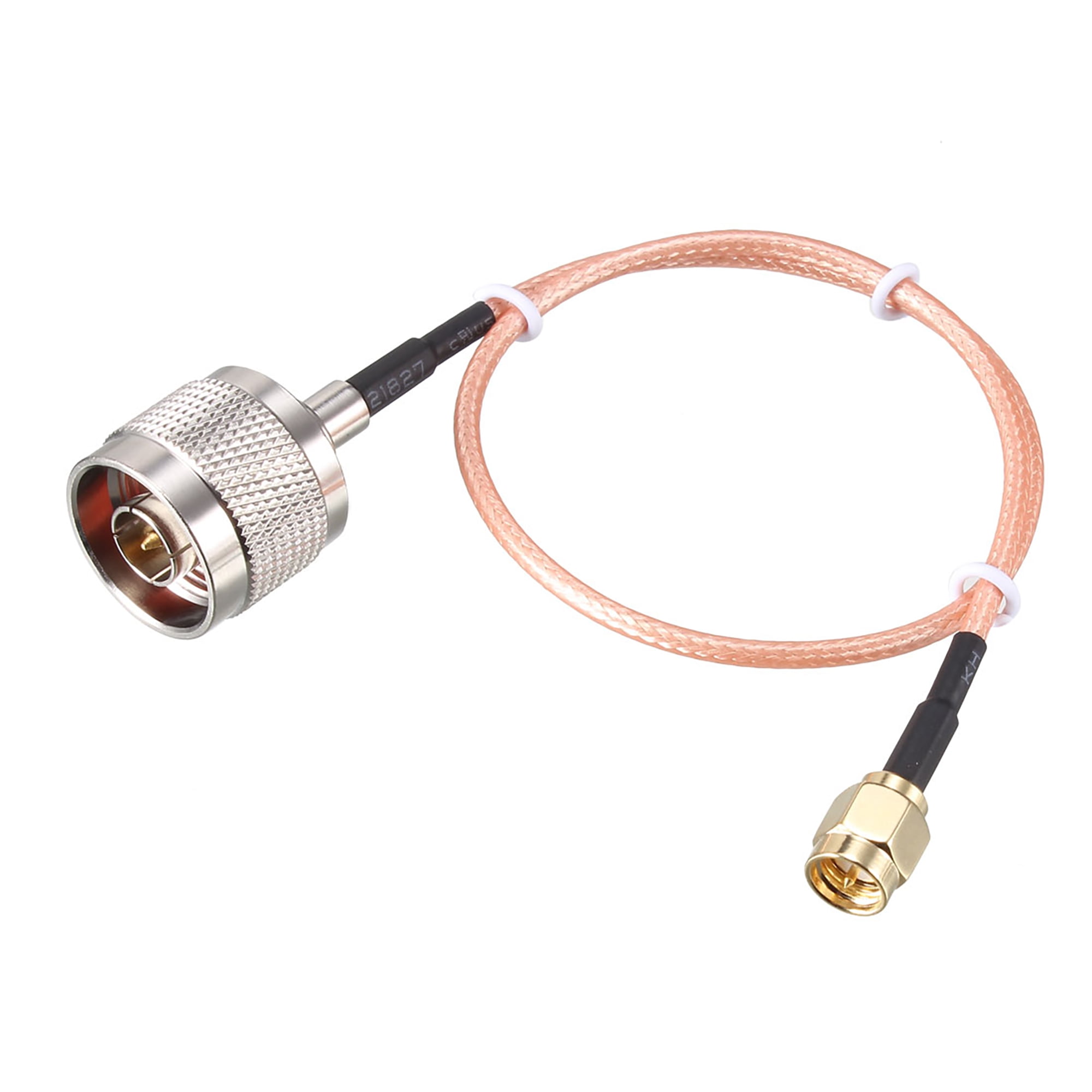 Uxcell Coax Extension Cable 50 Ohm 1 Feet SMA Male to N Male RG316 ...