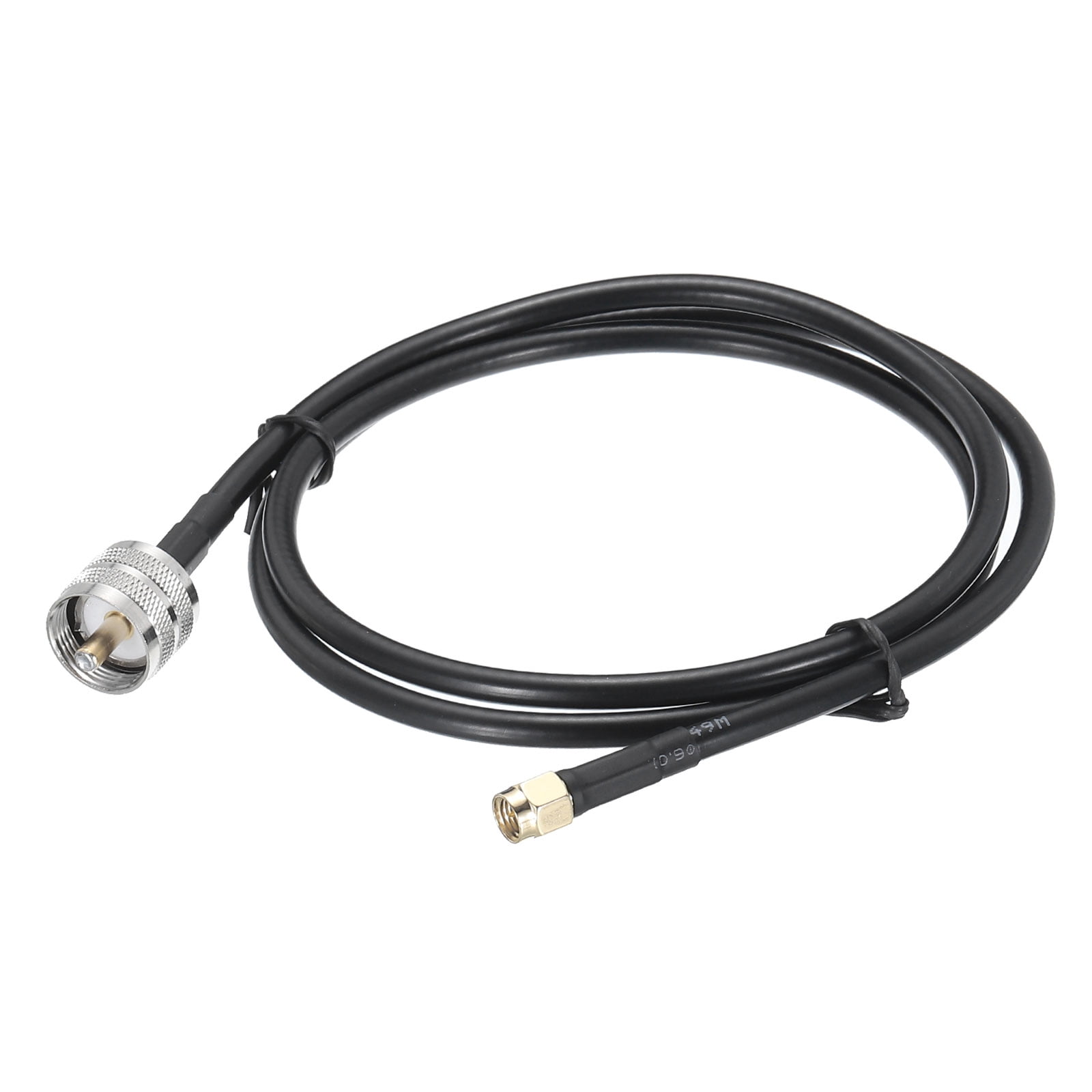 Uxcell Coaxial Cables 240 Type SMA Male to UHF Male Low Loss Coaxial ...