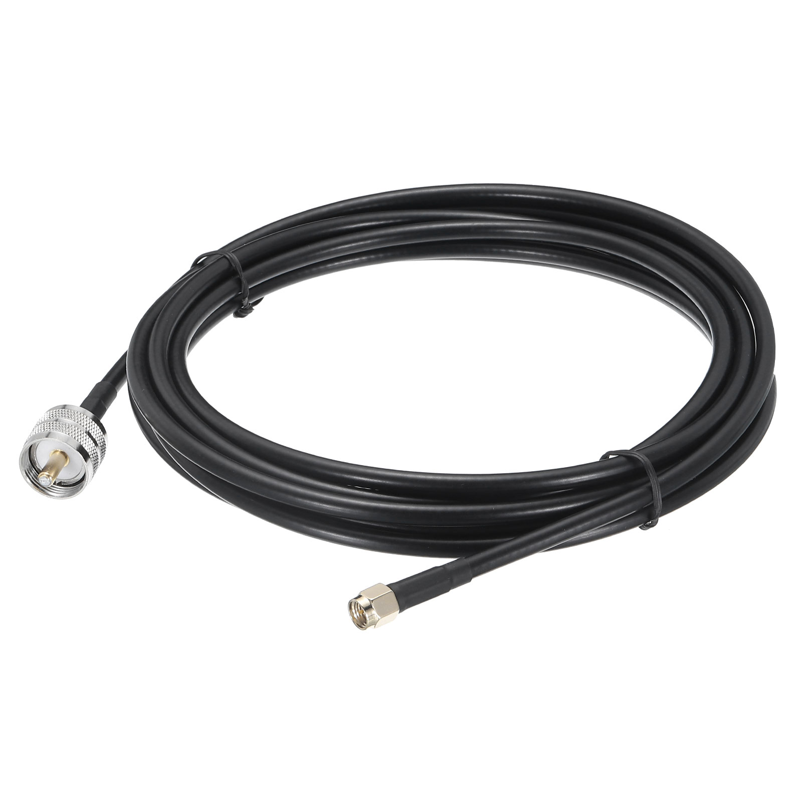Uxcell Coaxial Cables 240 Type SMA Male to UHF Male Low Loss Coaxial ...