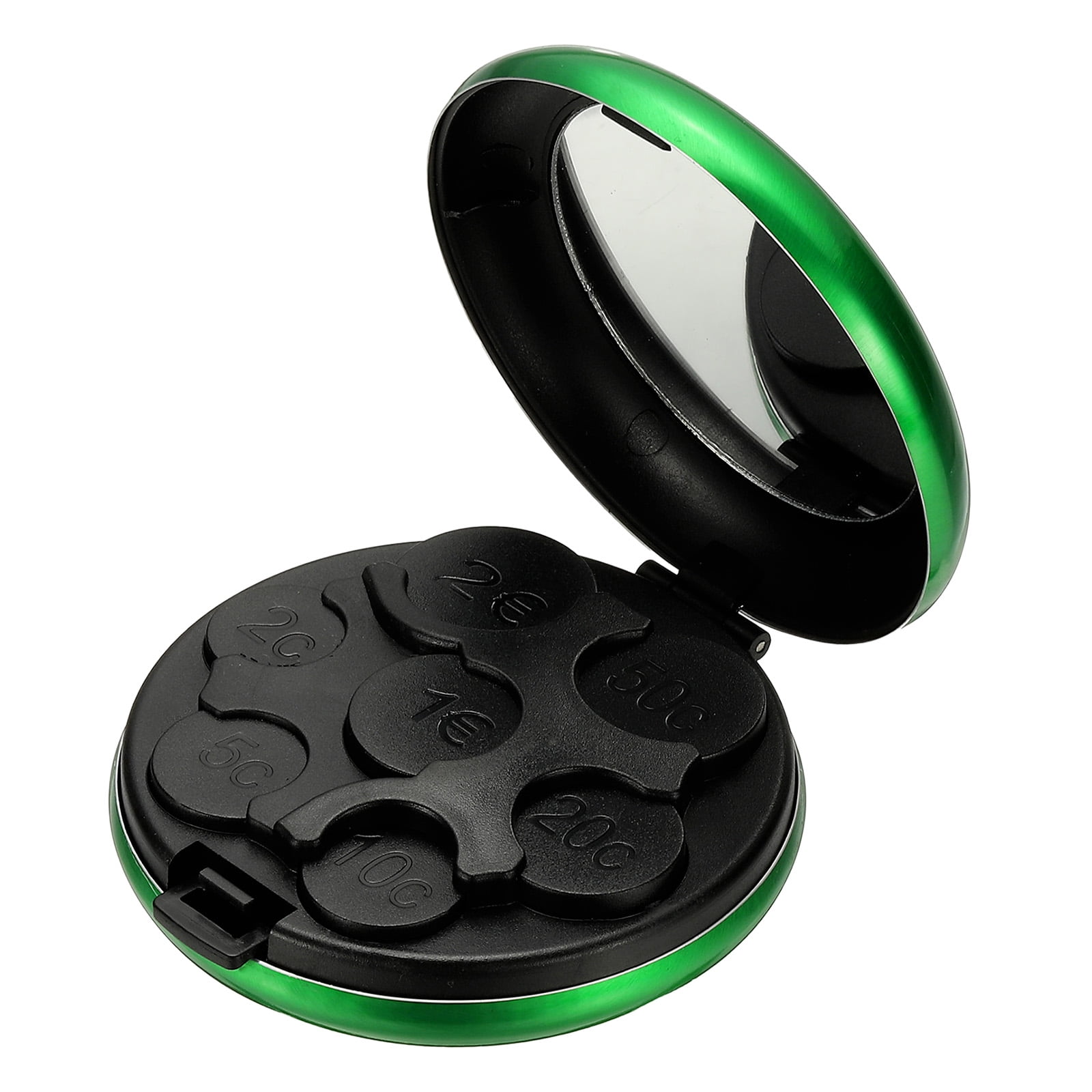 Uxcell Coin Dispenser Storage, Portable Change Sorter Aluminum Case ...