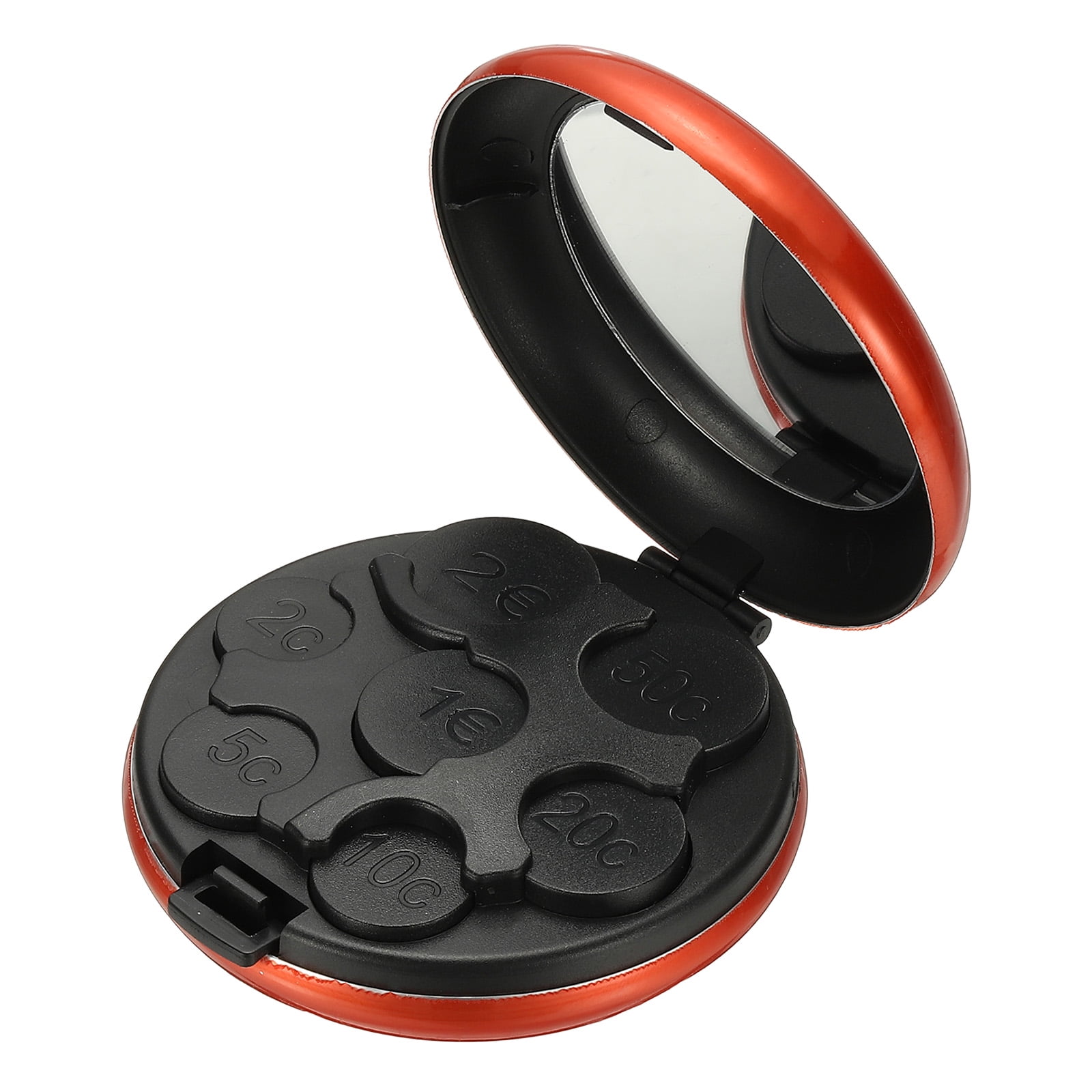 Uxcell Coin Dispenser Storage, Portable Change Sorter Aluminum Case ...