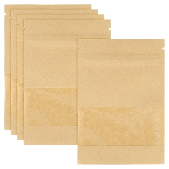 Uxcell Coin Envelopes, 100 Pack 5" x 3.5" Resealable Kraft Paper ...