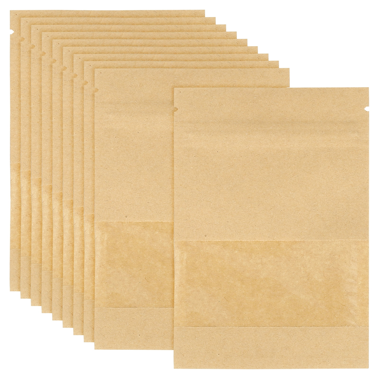 Uxcell Coin Envelopes, 200 Pack 3.5" x 3" Resealable Kraft Paper ...