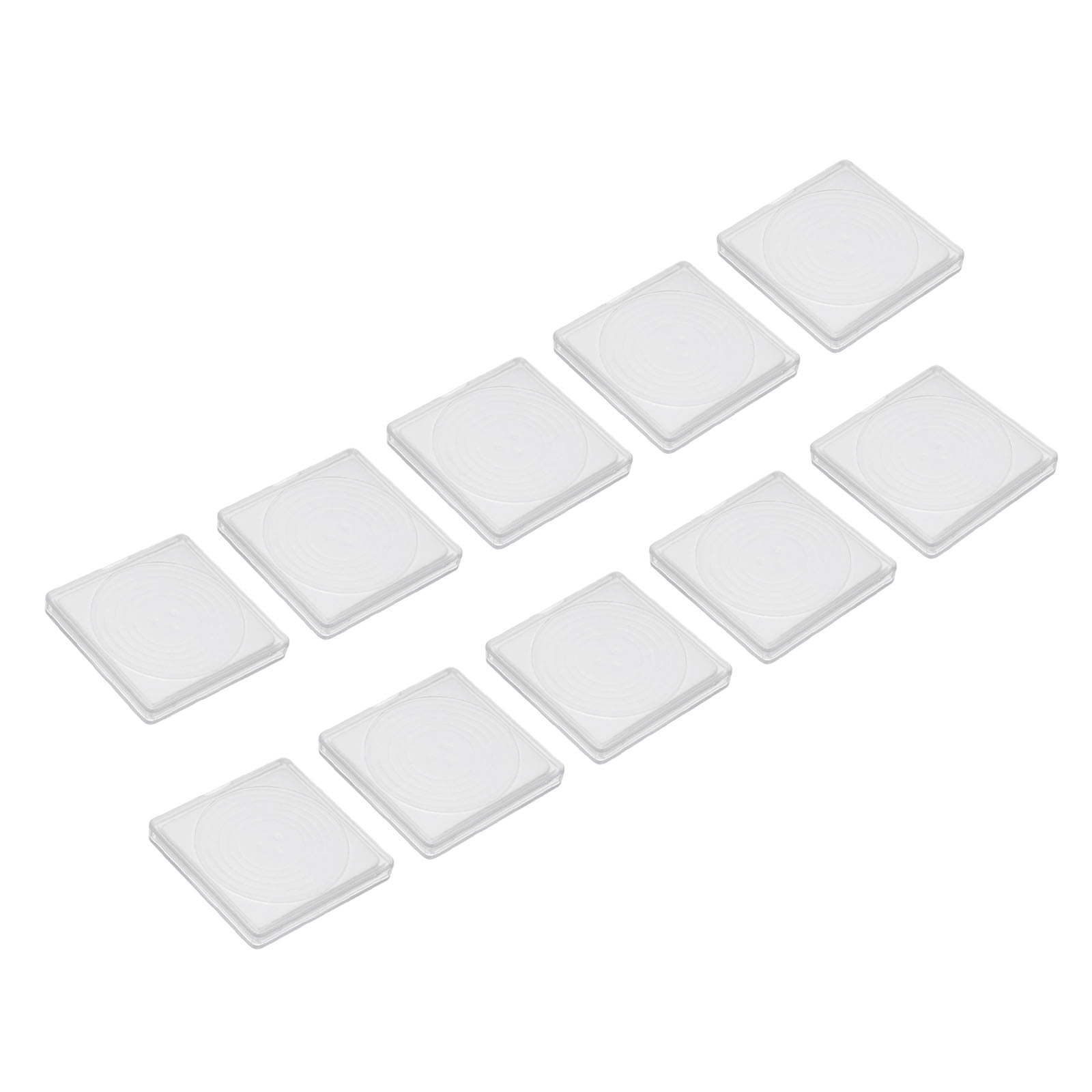 Uxcell Coin Snap Holder Coin Case Storage Square with Foam Gasket Fit ...
