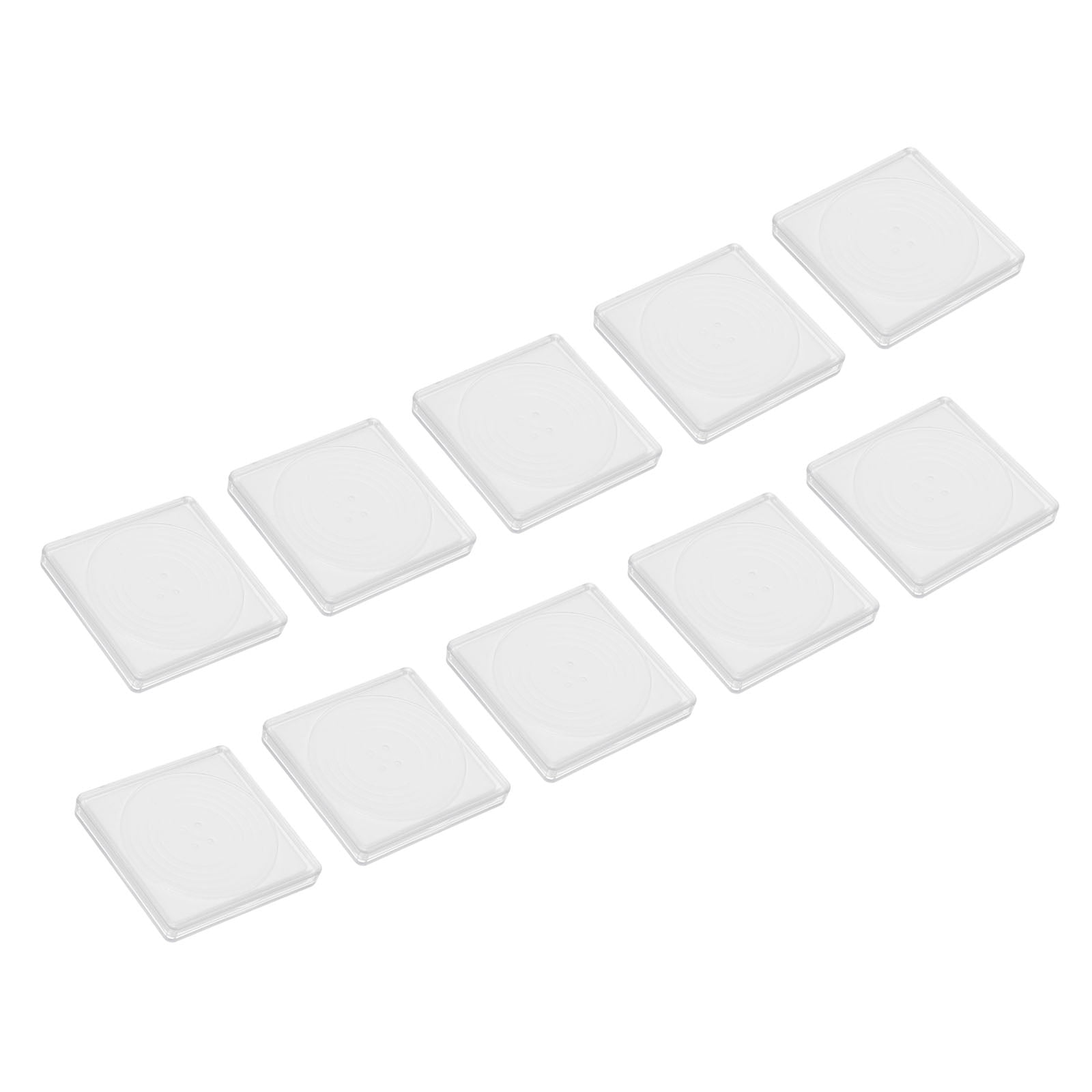 Uxcell Coin Snap Holder Coin Case Storage Square with Foam Gasket Fit ...