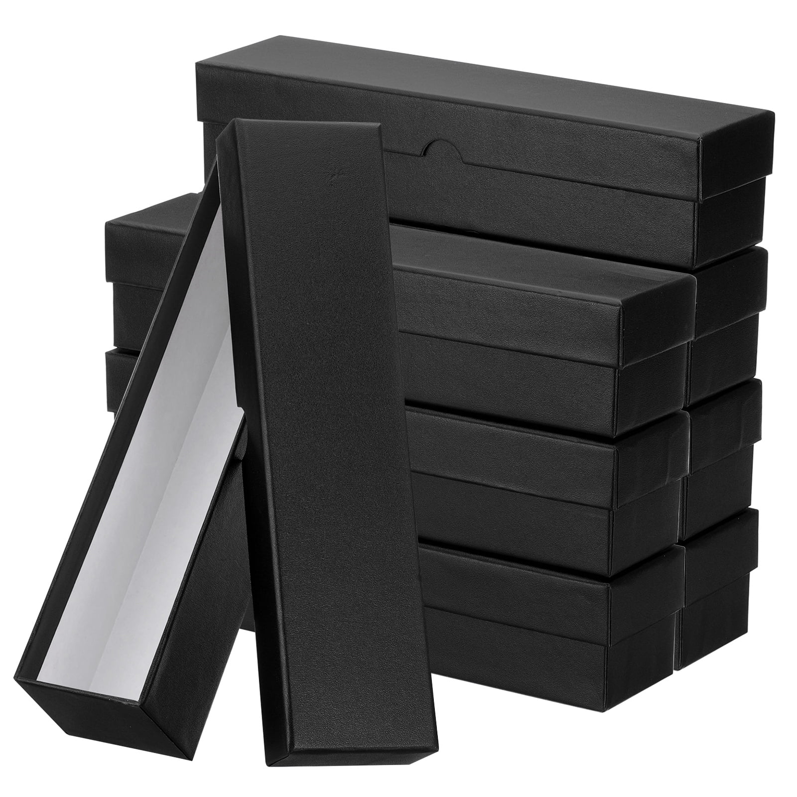 Uxcell Coin Storage Box Coin Collecting Cardboard for Collectors Black ...