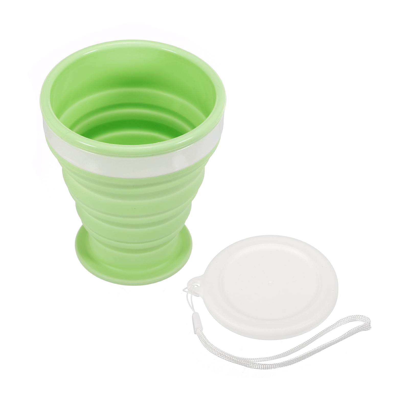 Uxcell Collapsible Cup, 200mL Travel Folding Cup for Camping Hiking ...