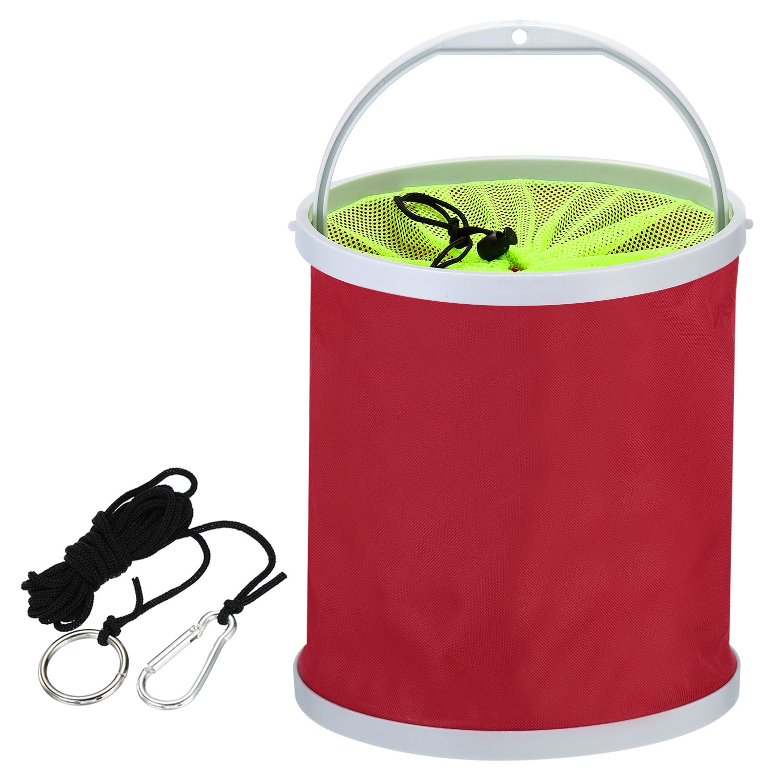 Uxcell Collapsible Fishing Bucket 11L (2.9 Gallons) Folding Bucket ...