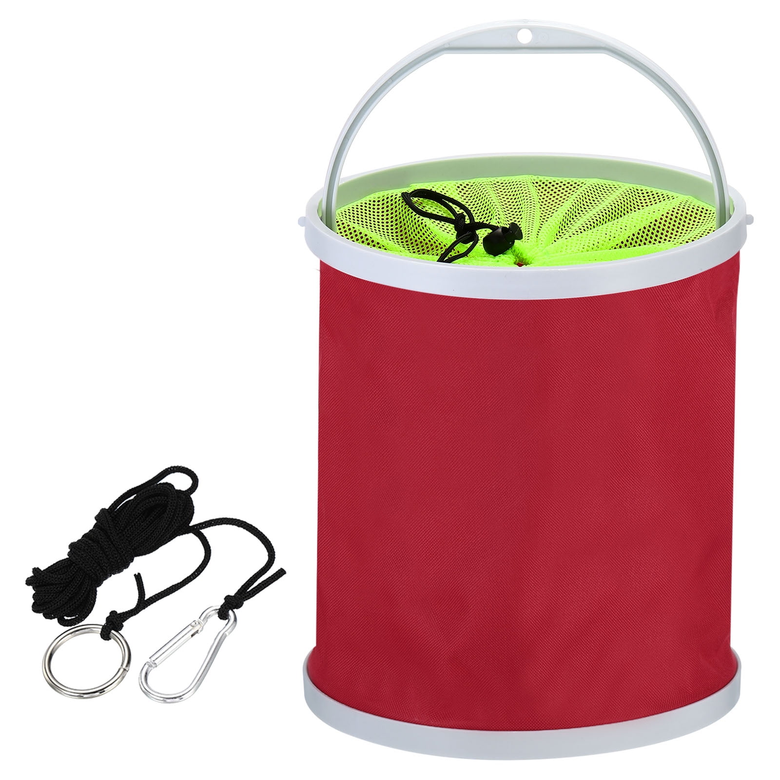 Uxcell Collapsible Fishing Bucket 13L (3.4 Gallons) Folding Bucket ...