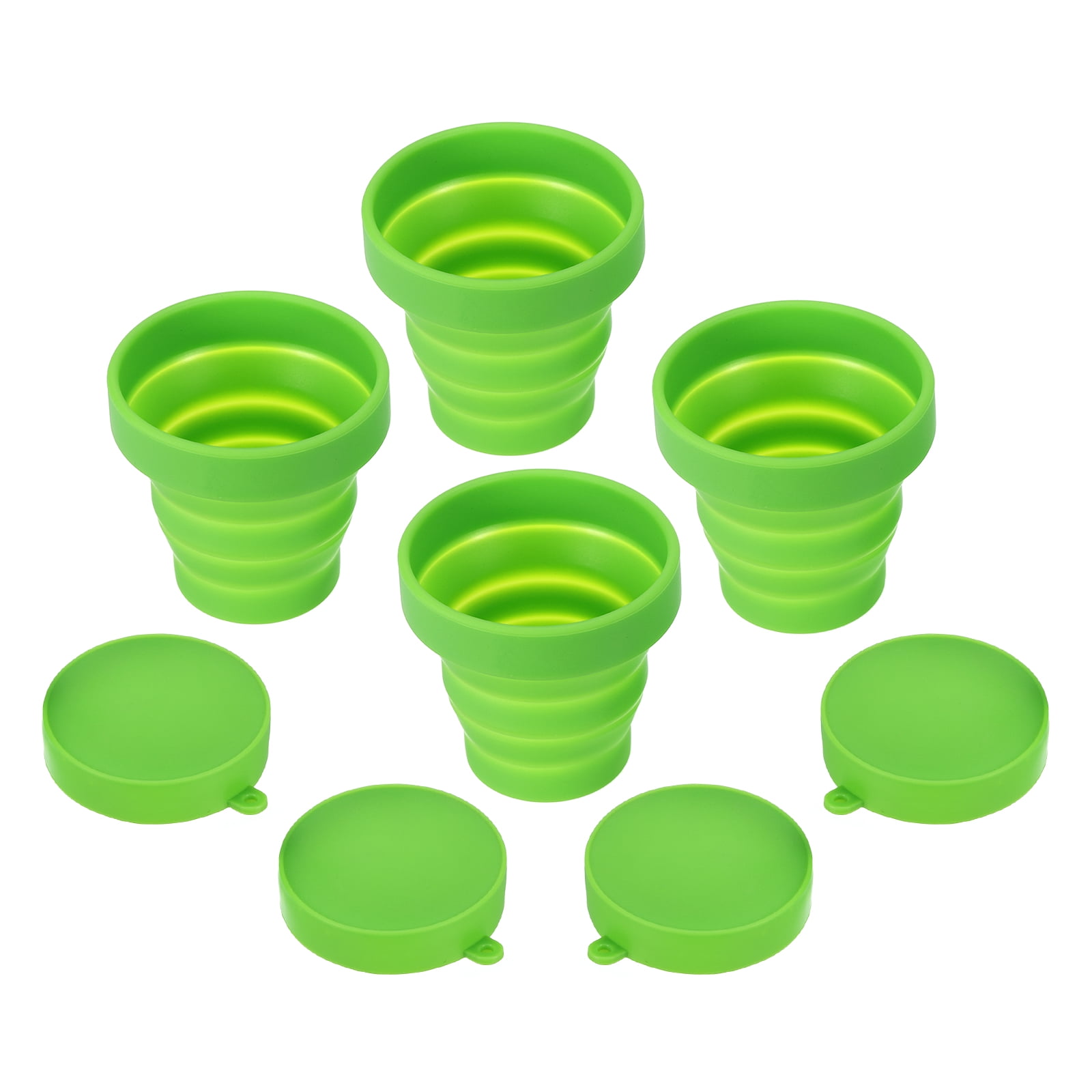 Uxcell Collapsible Travel Cup, 4 Pack 170mL Travel Folding Cup for ...