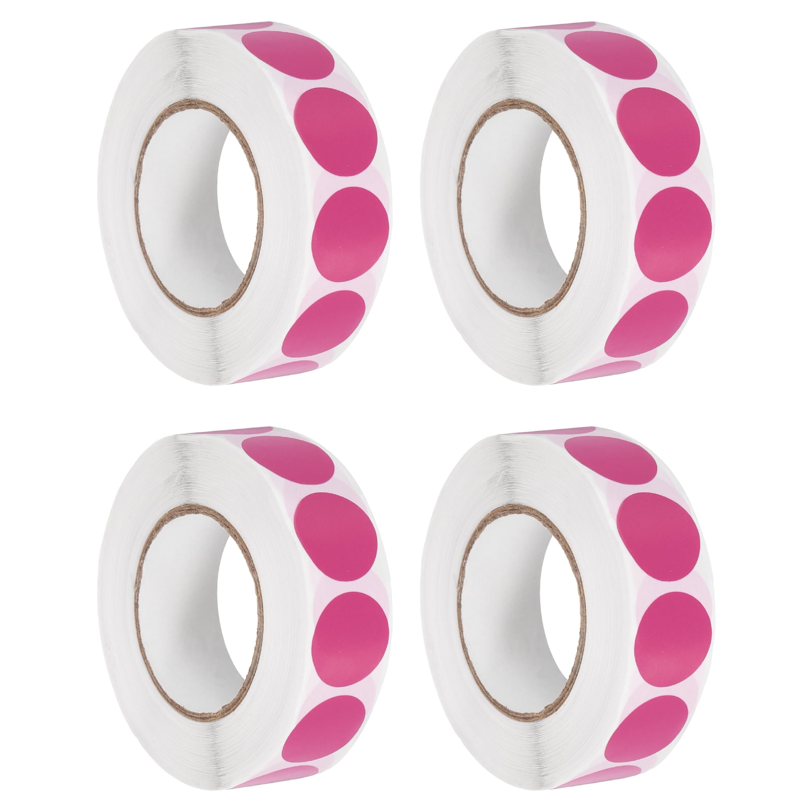 Uxcell Colored Dot Stickers 0.7", 4000 Pcs Color Coding Labels Blank ...