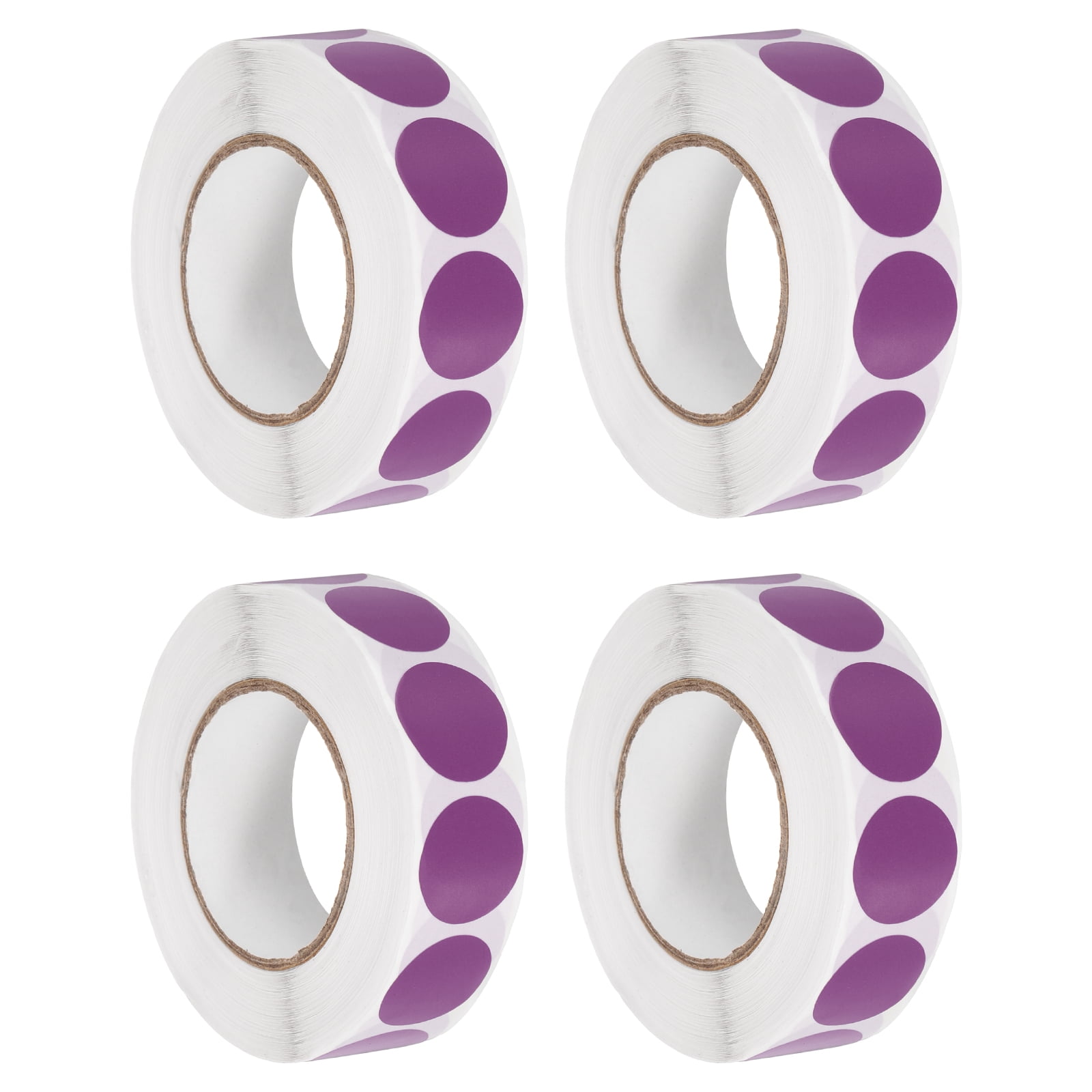 Uxcell Colored Dot Stickers 0.7", 4000 Pcs Color Coding Labels Blank ...