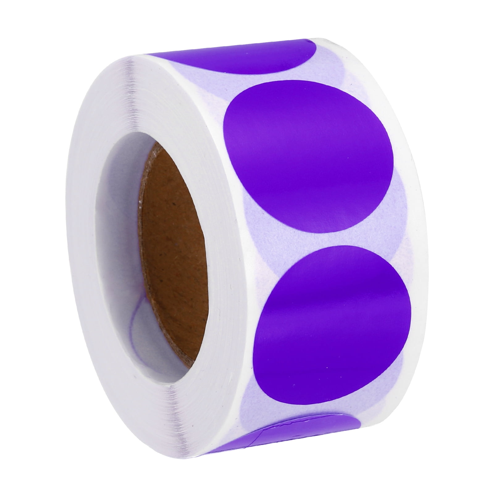 Uxcell Colored Dot Stickers 1", 500 Pcs Color Coding Labels Blank ...