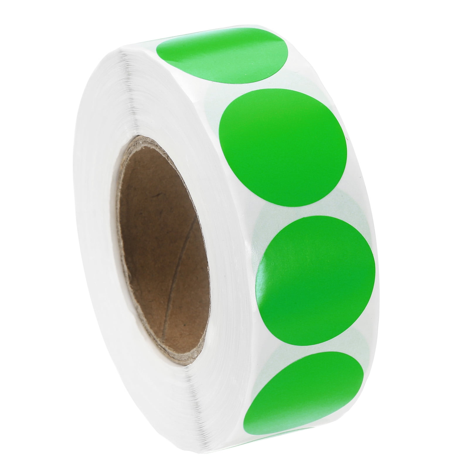 Uxcell Colored Dot Stickers, Color Coding Labels Blank Circle Stickers ...