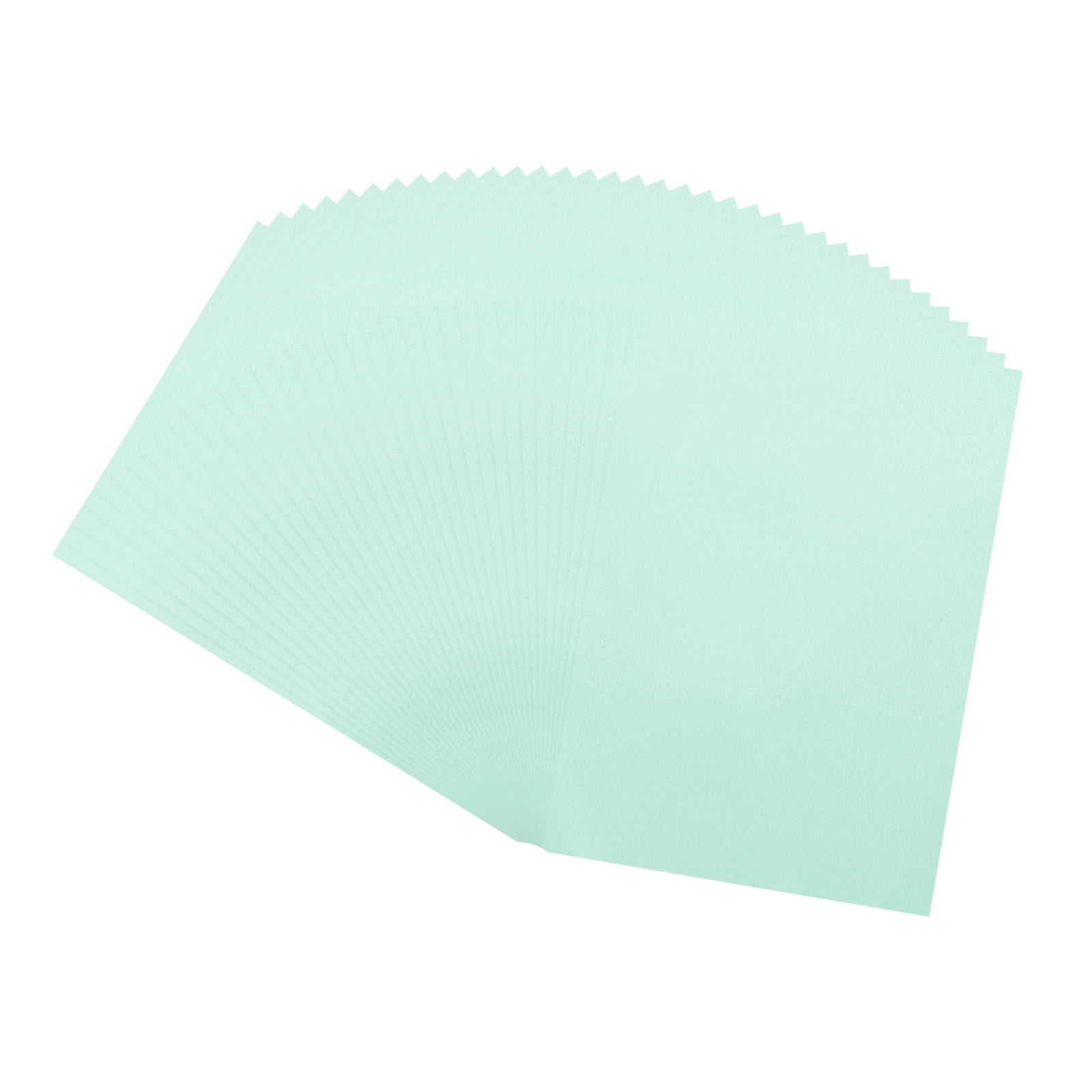 Uxcell Colored Vellum Paper, 100 Sheet Light Blue 5.9" x 8.3" Printable ...