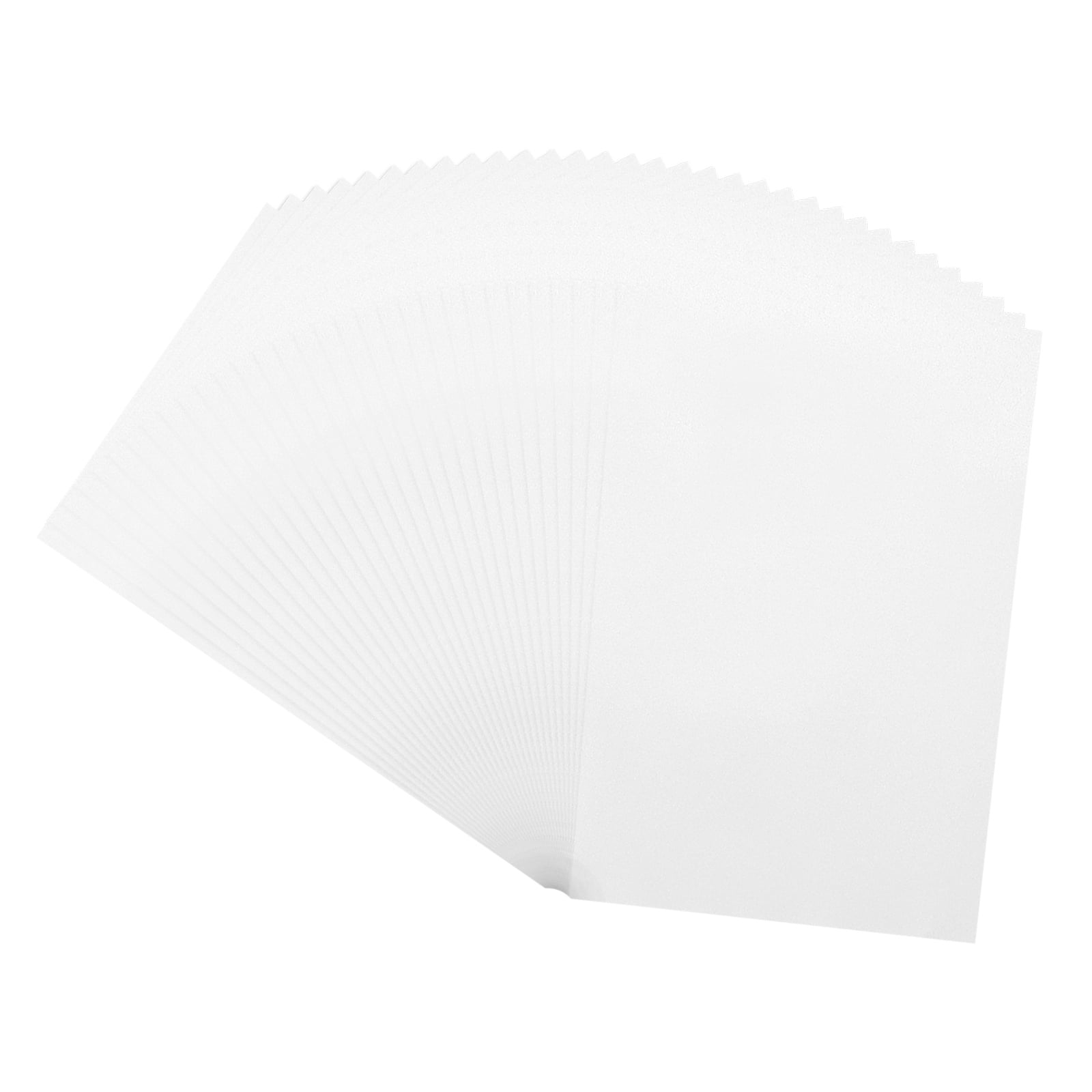 Uxcell Colored Vellum Paper, 100 Sheet White 4" x 6" Printable Vellum ...