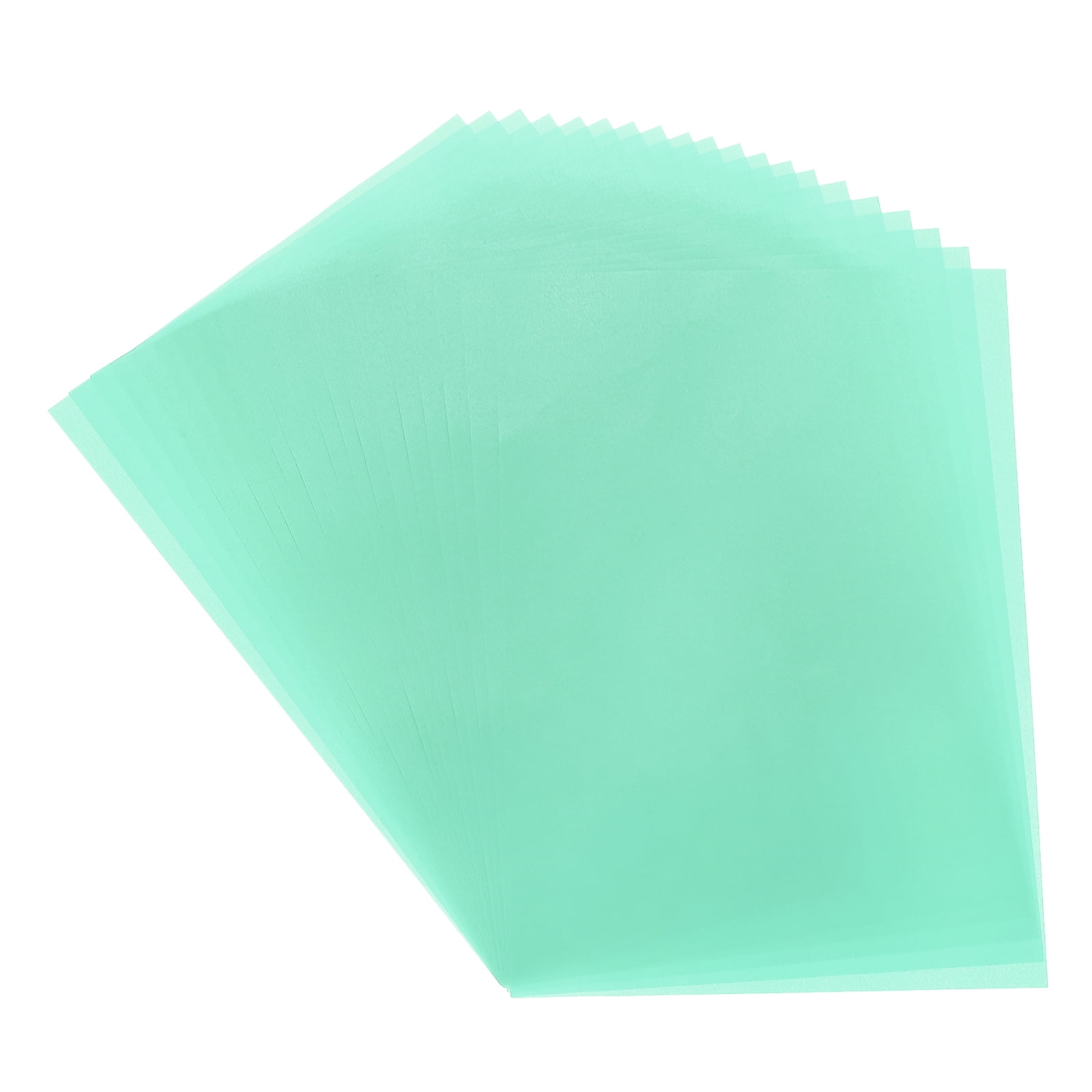 Uxcell Colored Vellum Paper, 50 Sheet Sky Blue Transparency 8.5 x 11 ...