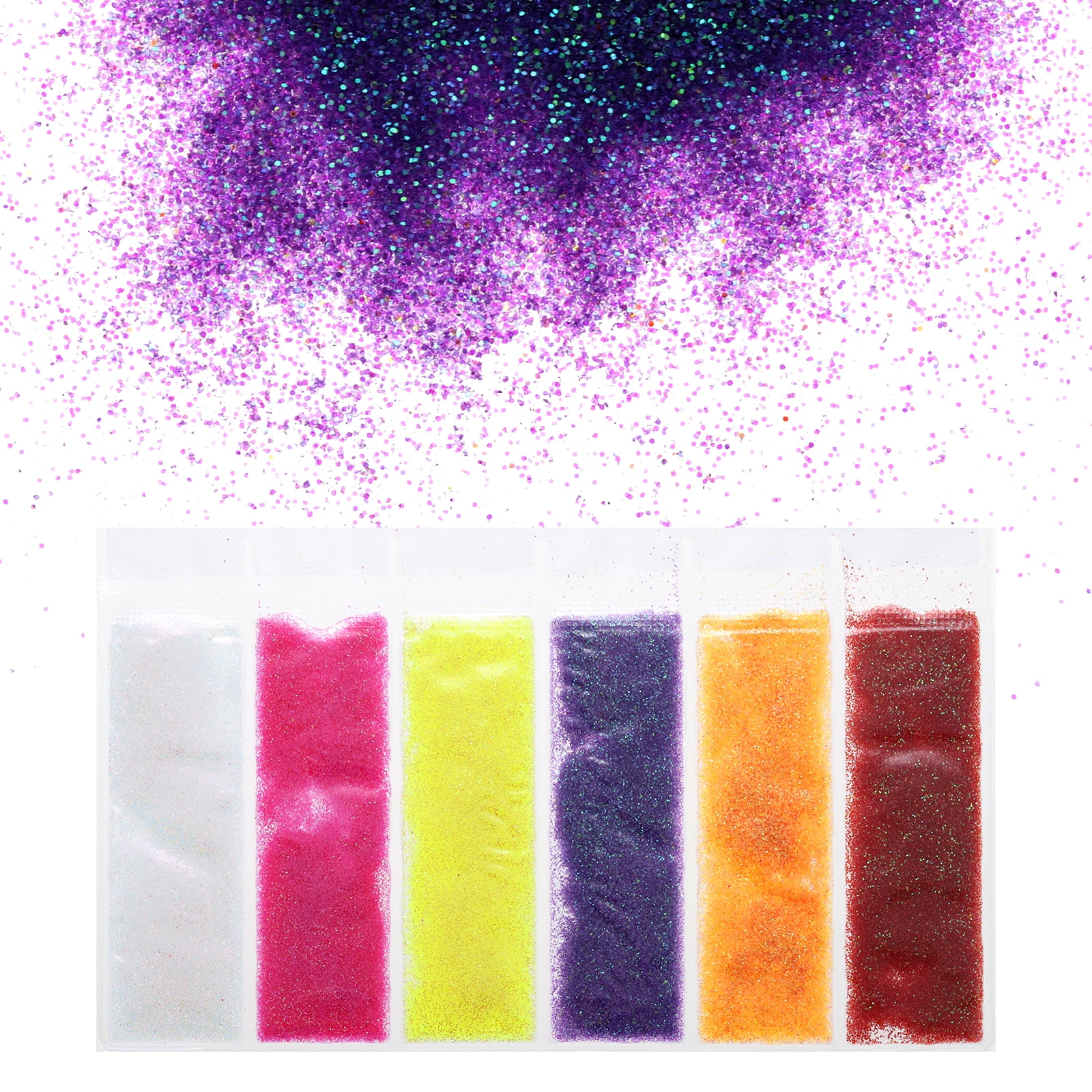 Uxcell Colors Extra Fine Glitters Resin Epoxy Accessories Crafts ...