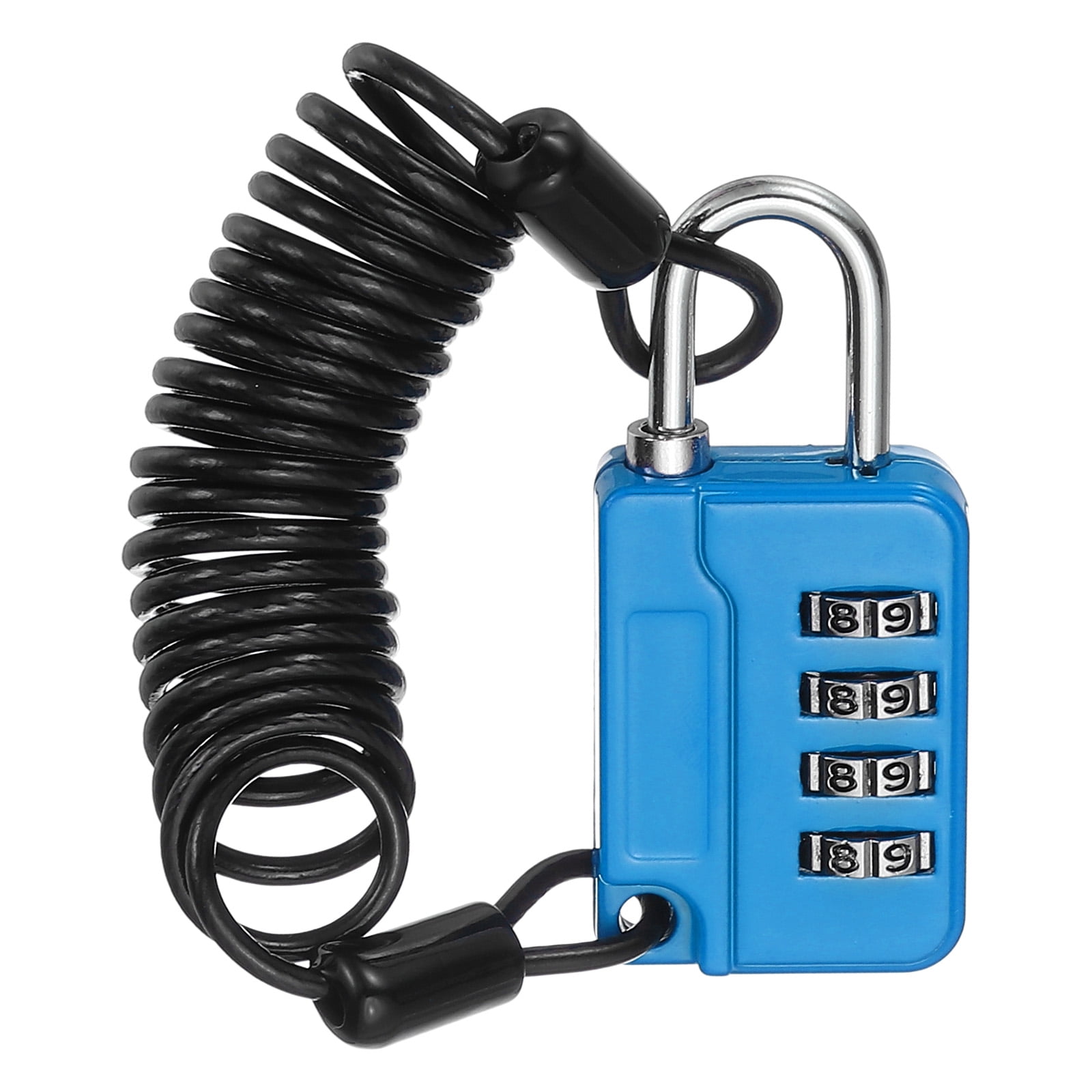 Uxcell Combination Lock, 4 Digit Padlock Combination Outdoor Waterproof ...