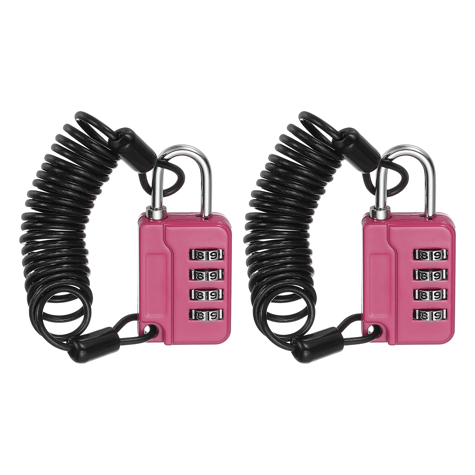 Uxcell Combination Lock, 4 Digit Padlock Combination Outdoor Waterproof ...