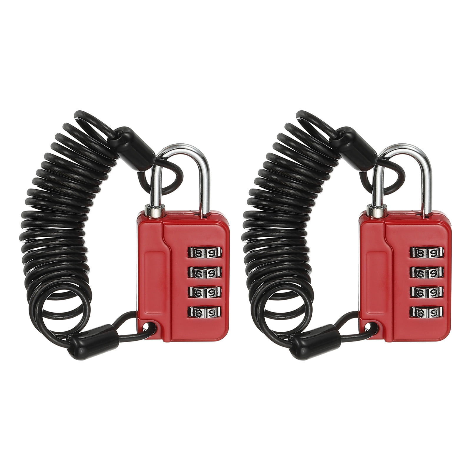 Uxcell Combination Lock, 4 Digit Padlock Combination Outdoor Waterproof ...