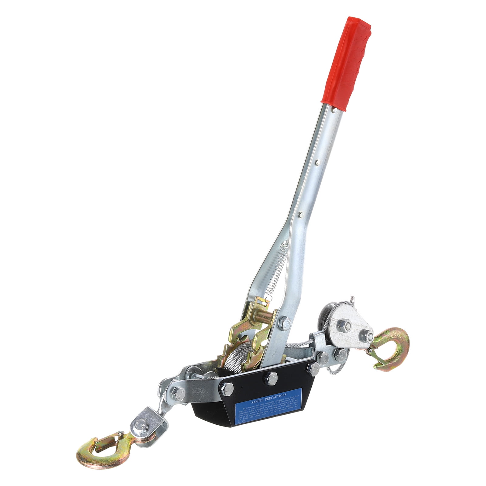 Uxcell Come Along Winch,2 Ton Winch,Hand Cable Puller with 2 Hooks 3 ...