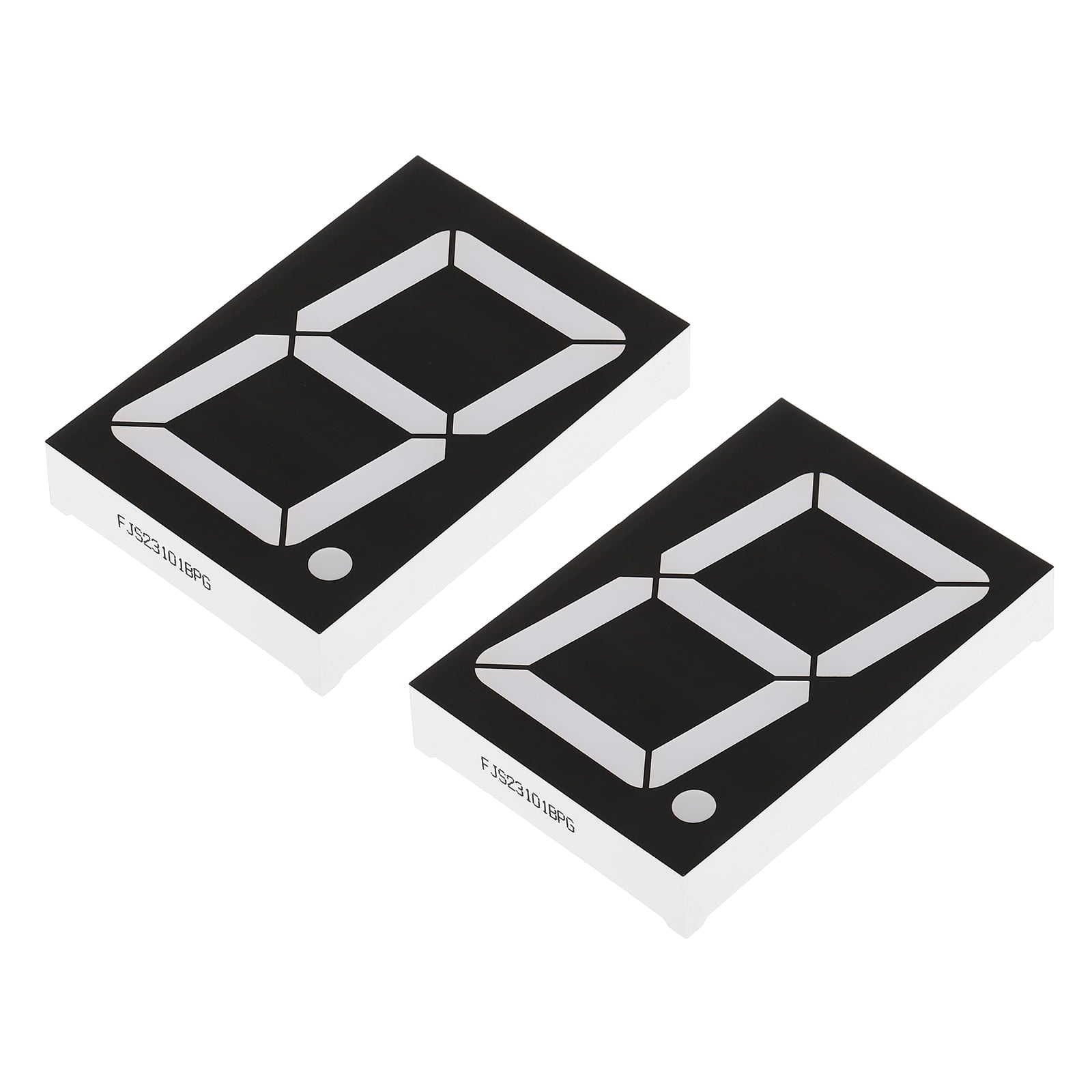 Uxcell Common Anode 7 Segment 10 Pin 1 Digit 9V LED Display Digital ...