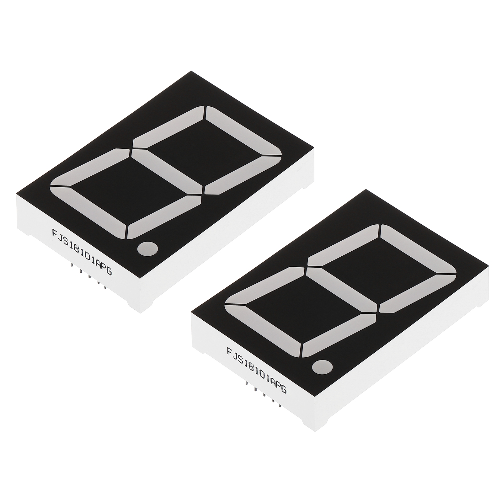 Uxcell Common Cathode 7 Segment 10 Pin 1 Digit 6V LED Display Digital ...