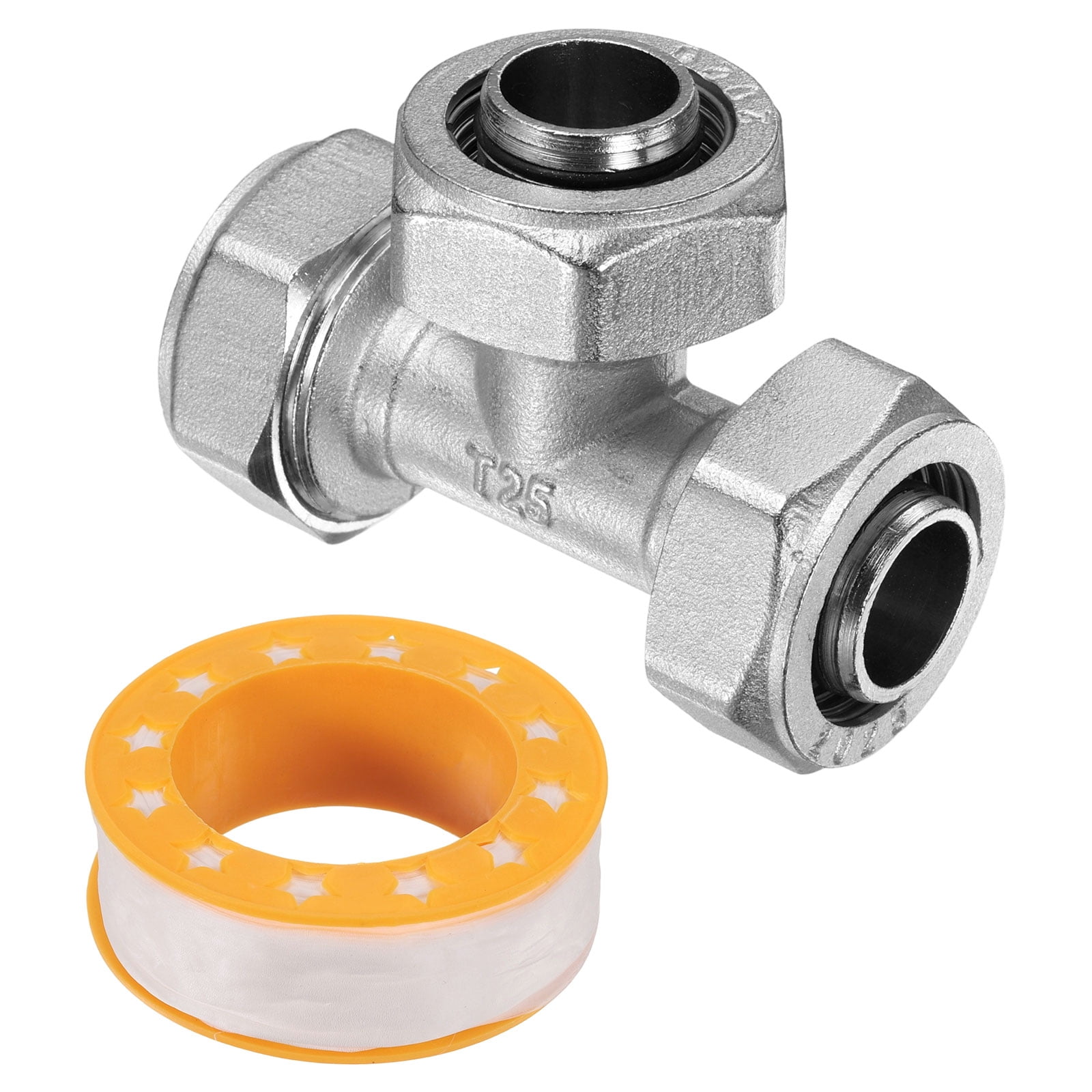 Uxcell Compressed Air Piping Tee Fitting, G3/4"( Tubing x Tubing x ...