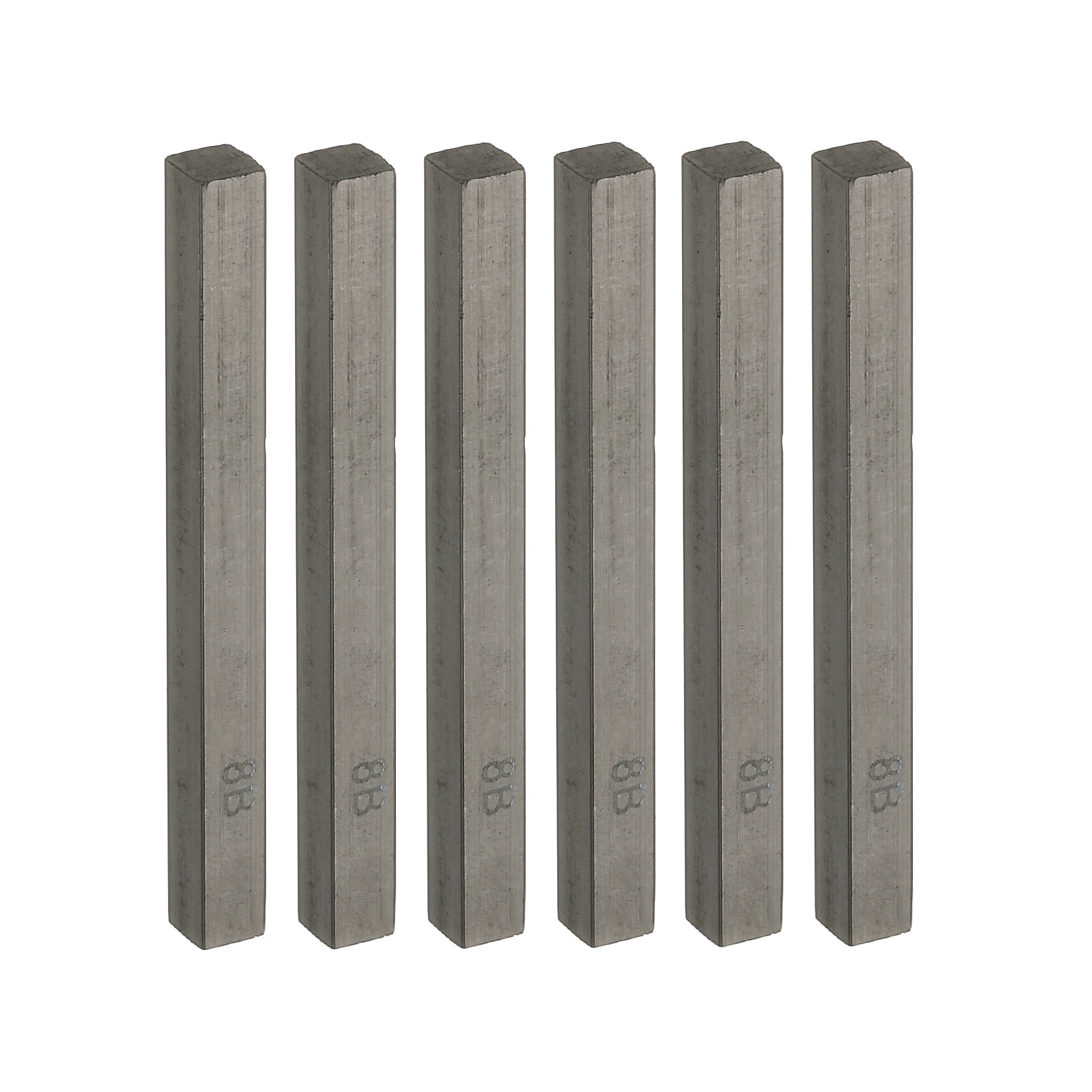 Uxcell Compressed Charcoal Sticks, 6 Pack 8B Grade Art Supplies Sketch ...