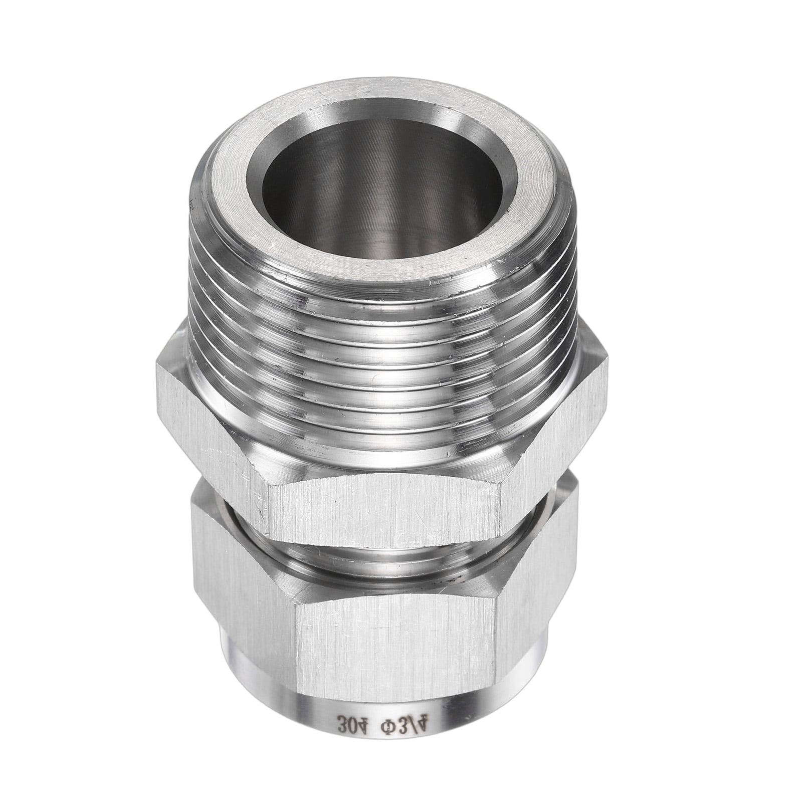 Uxcell Compression Fitting 3/4" OD x 1" NPT Male Stainless Steel Coupler Adapter - Walmart.com