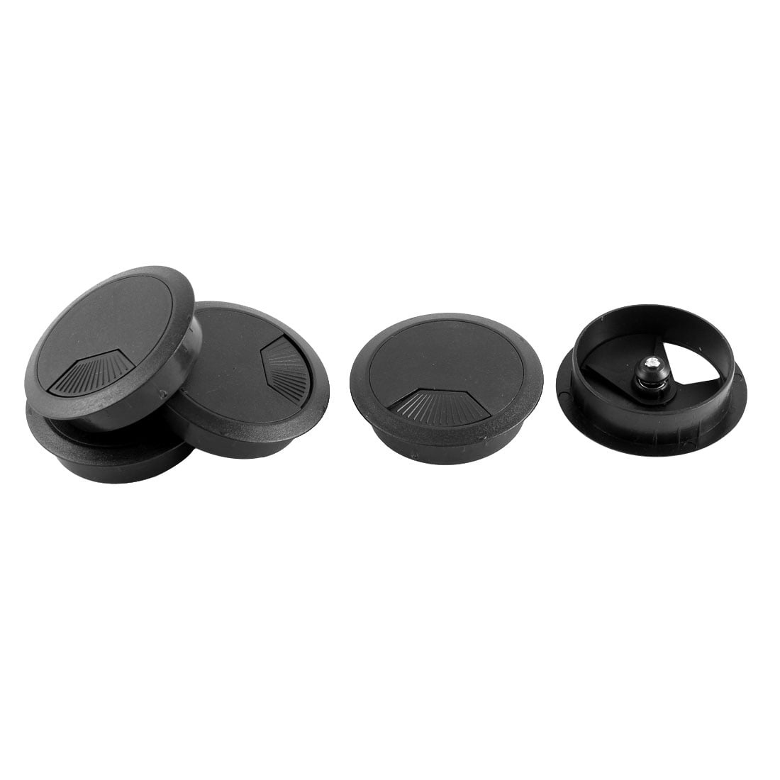 Uxcell Computer Desk Table Counter Top Cable Wire Grommets 2.09" Mounting Hole Diameter 5Pcs ...