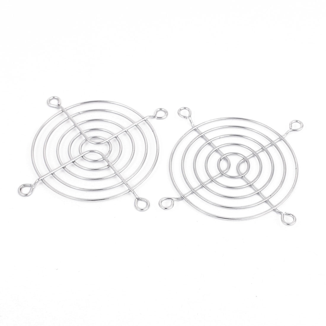 Uxcell Computer PC Cooling Fan Grill Metal Wire Finger Guards 2.76" x 2 ...