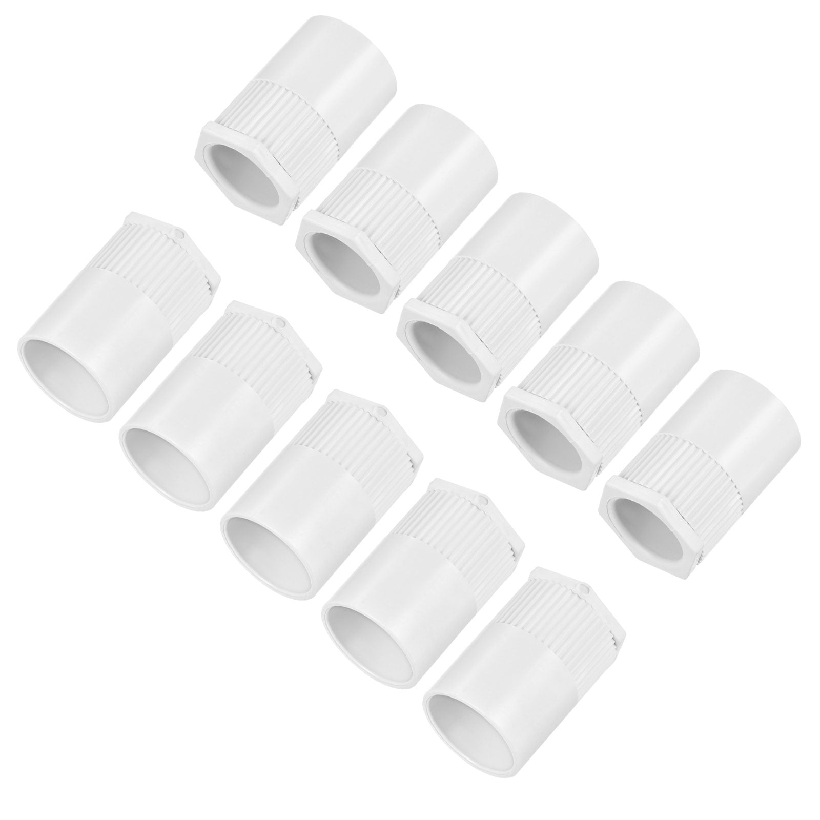 Uxcell Conduit Adaptor Male PVC Lock Nut 20mm Hole Dia Seal Connect ...
