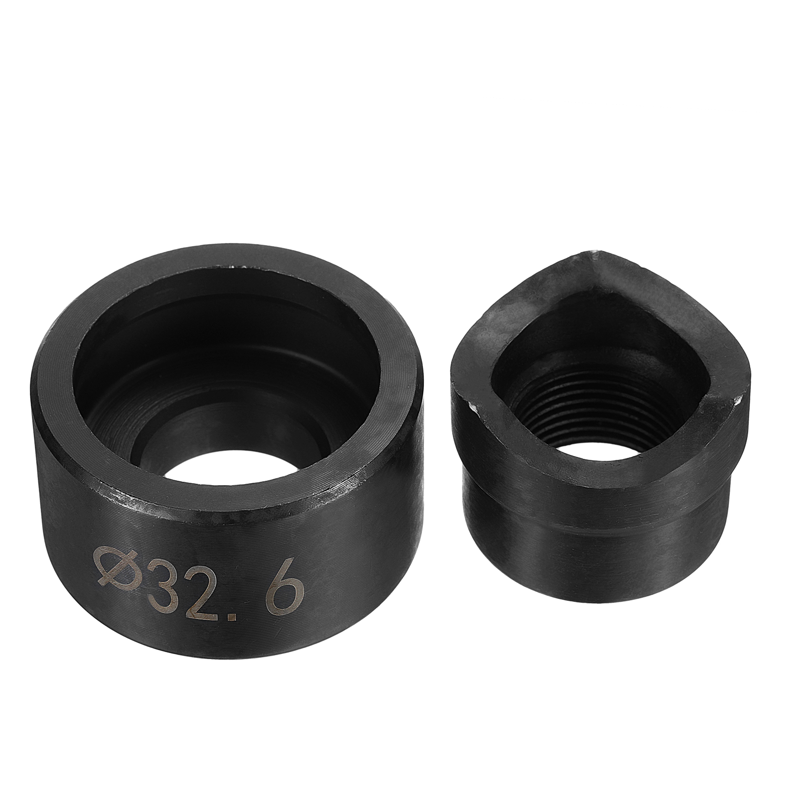 Uxcell Conduit Punch and Die 32.6mm Chrome Steel Knockout Punch Conduit Hole Cutter Set ...