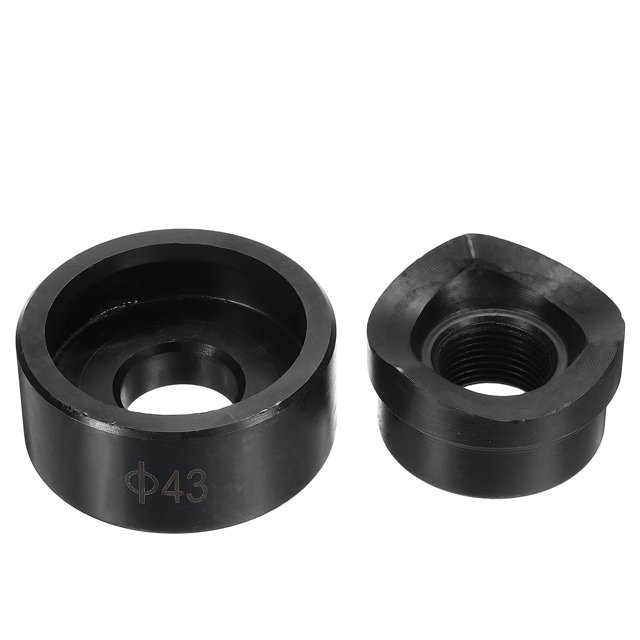 Uxcell Conduit Punch and Die 43mm Chrome Steel Knockout Punch Conduit Hole Cutter Set - Walmart.com