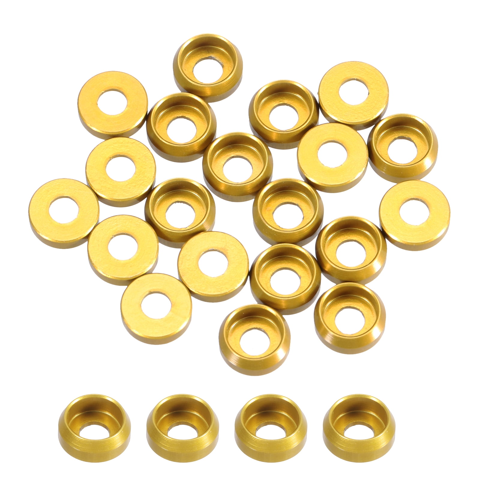 Uxcell Cone Cup Countersunk Washers Hole Gaskets Cup Head Washer Gasket ...
