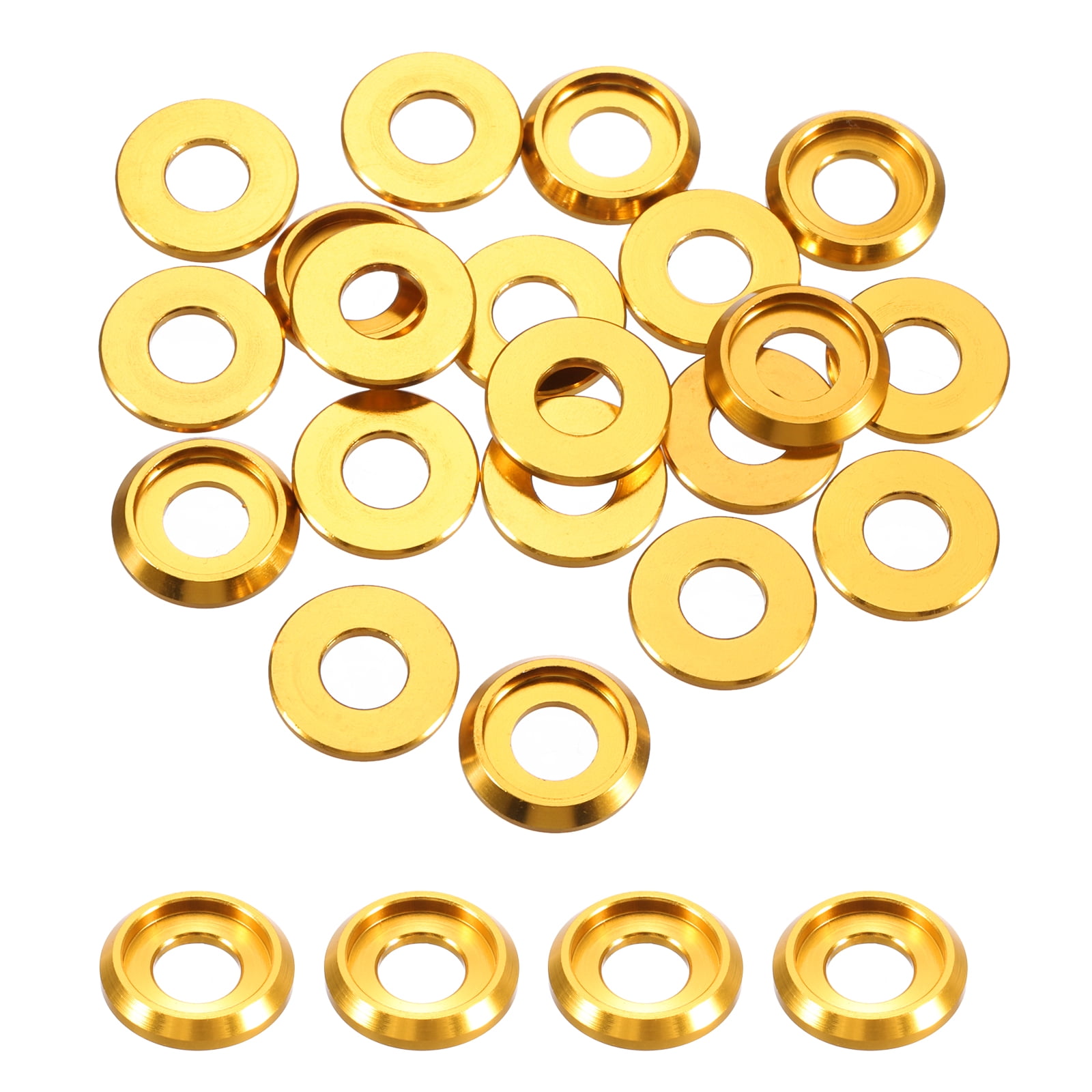 Uxcell Cone Cup Countersunk Washers Hole Gaskets Cup Head Washer Gasket ...