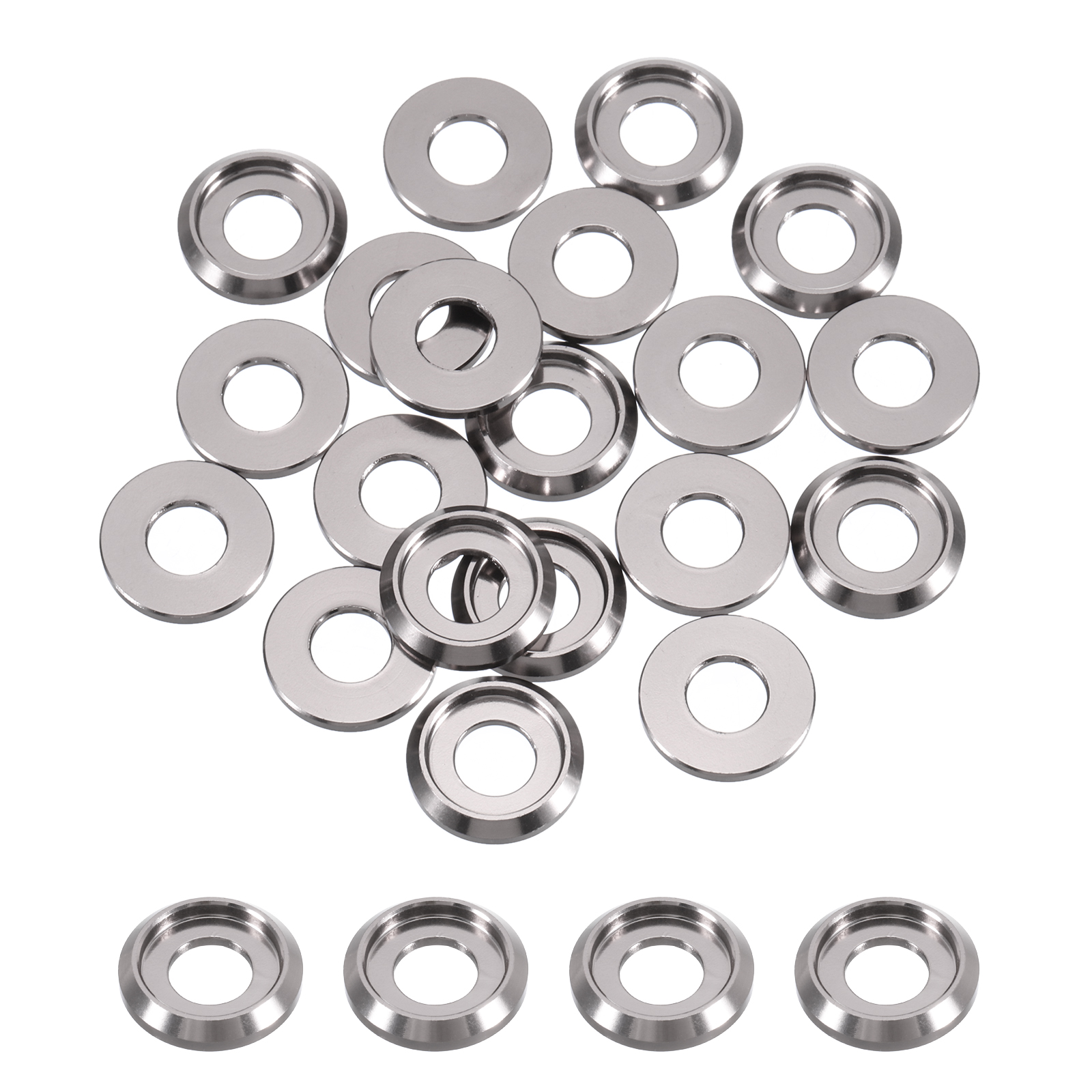 Uxcell Cone Cup Countersunk Washers Hole Gaskets Cup Head Washer Gasket ...