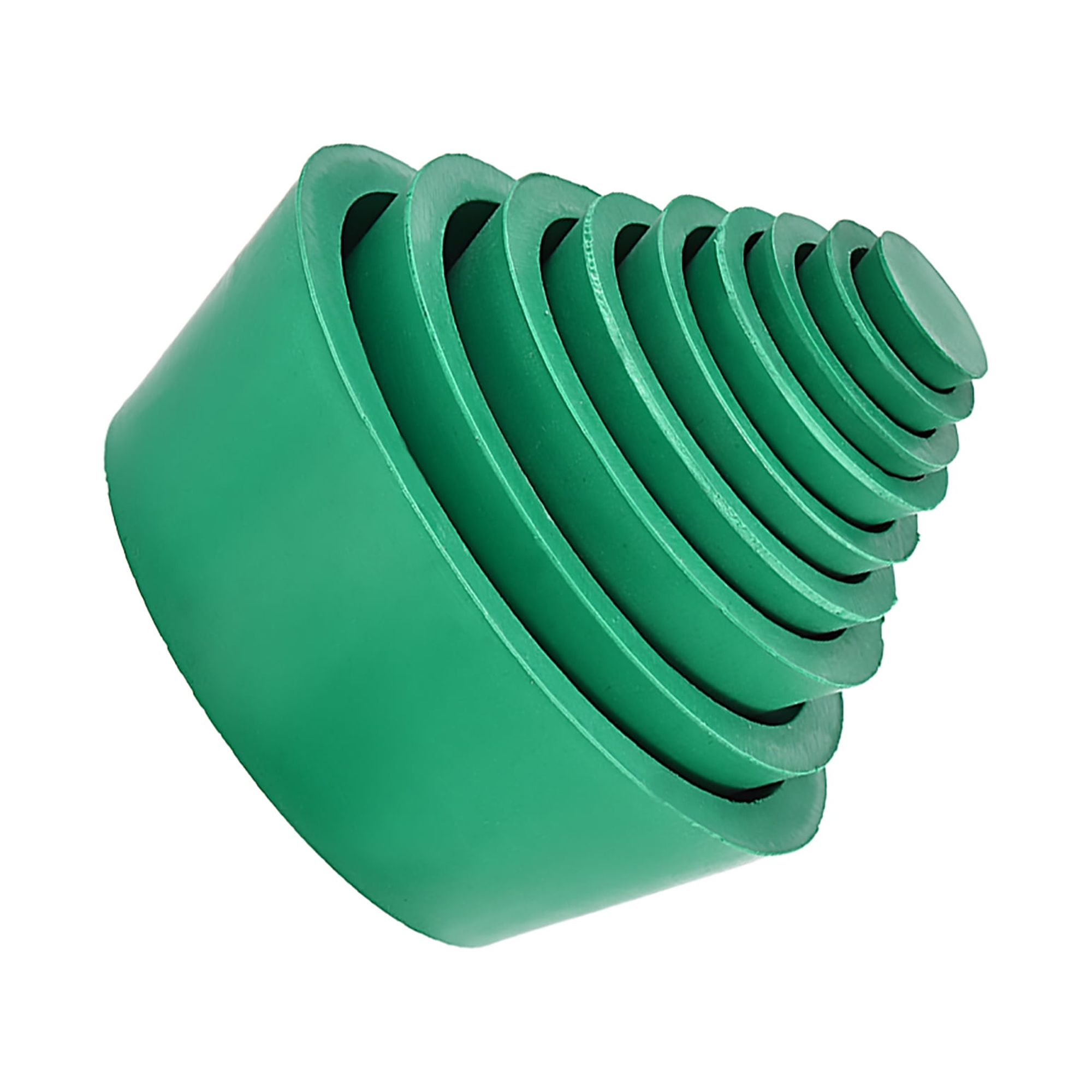 Uxcell Cones Tapered Rubber Funnel Flask Filter Adapter Green - Walmart.com