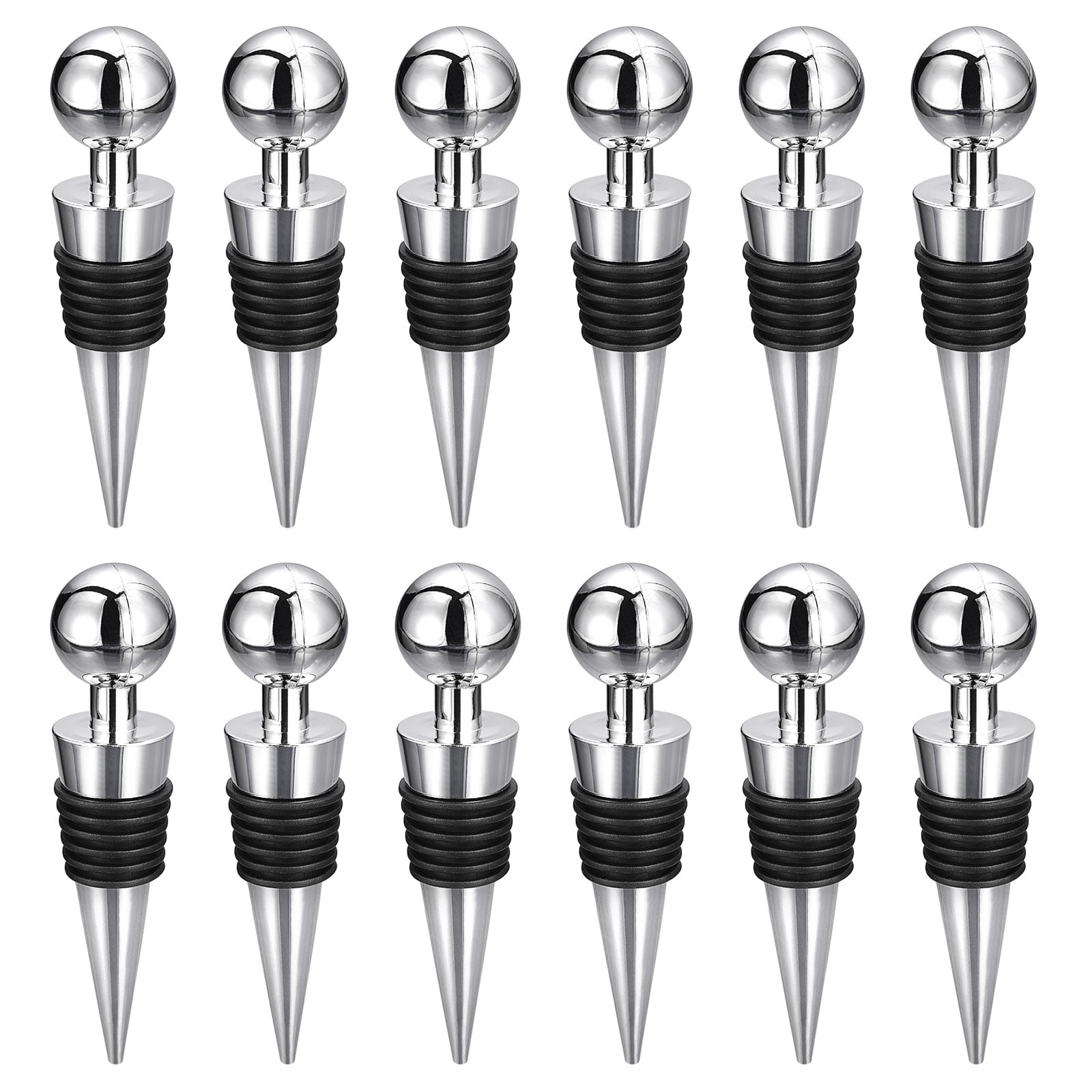 Uxcell Conical Shape Reusable Wine Bottle Stoppers Beverage Sealing ...